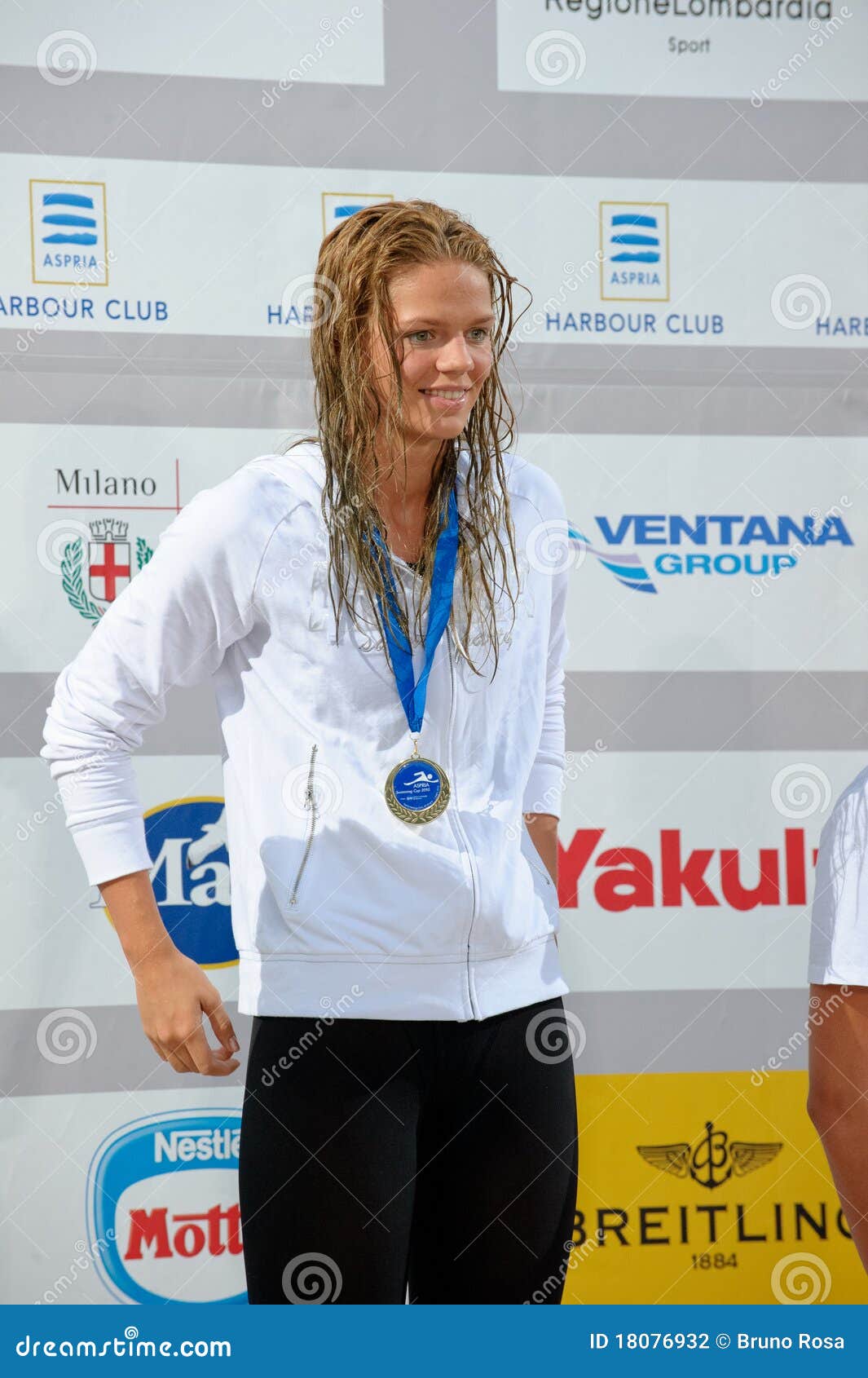 Yuliya Efimova fotografía editorial. Imagen de entrenamiento - 18076932