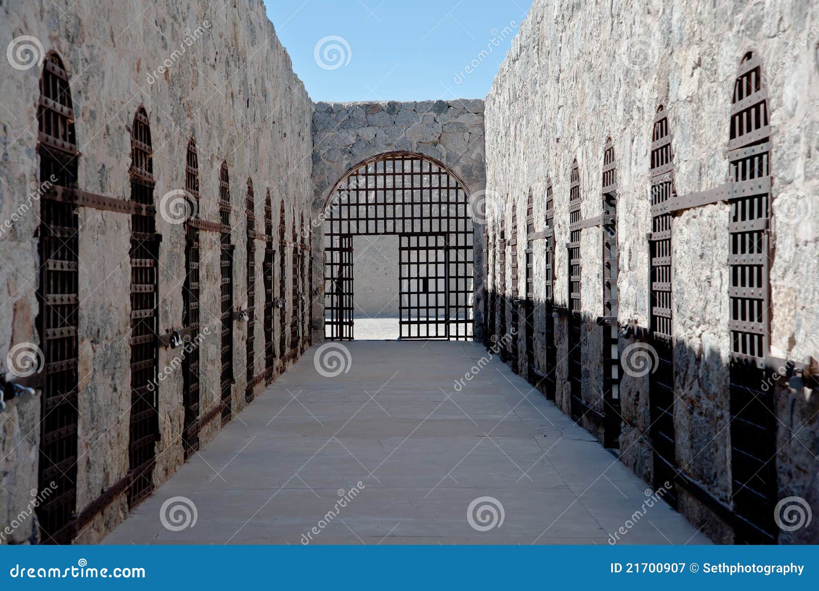 Yuma State Prison stock image. Image of cell, state, yuma - 21700907