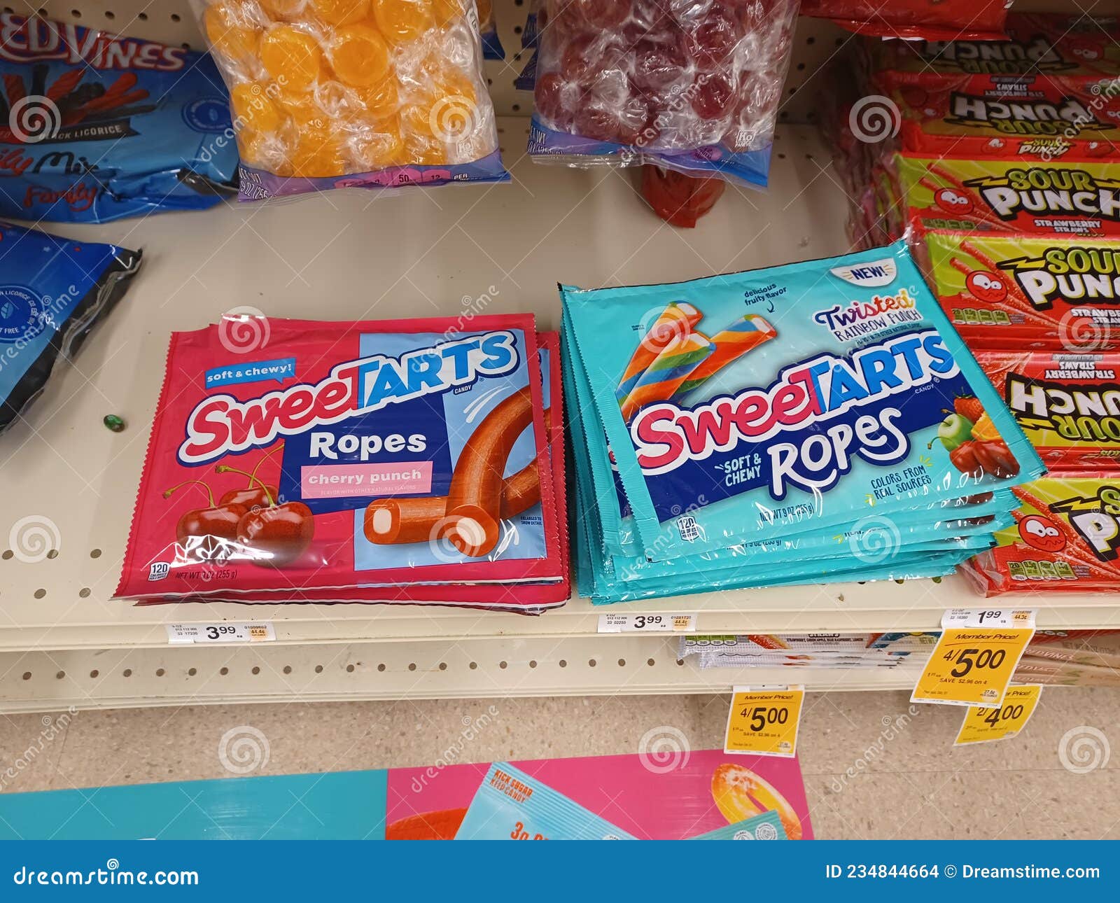 Yummy candy ropes editorial stock image. Image of yummy - 234844664