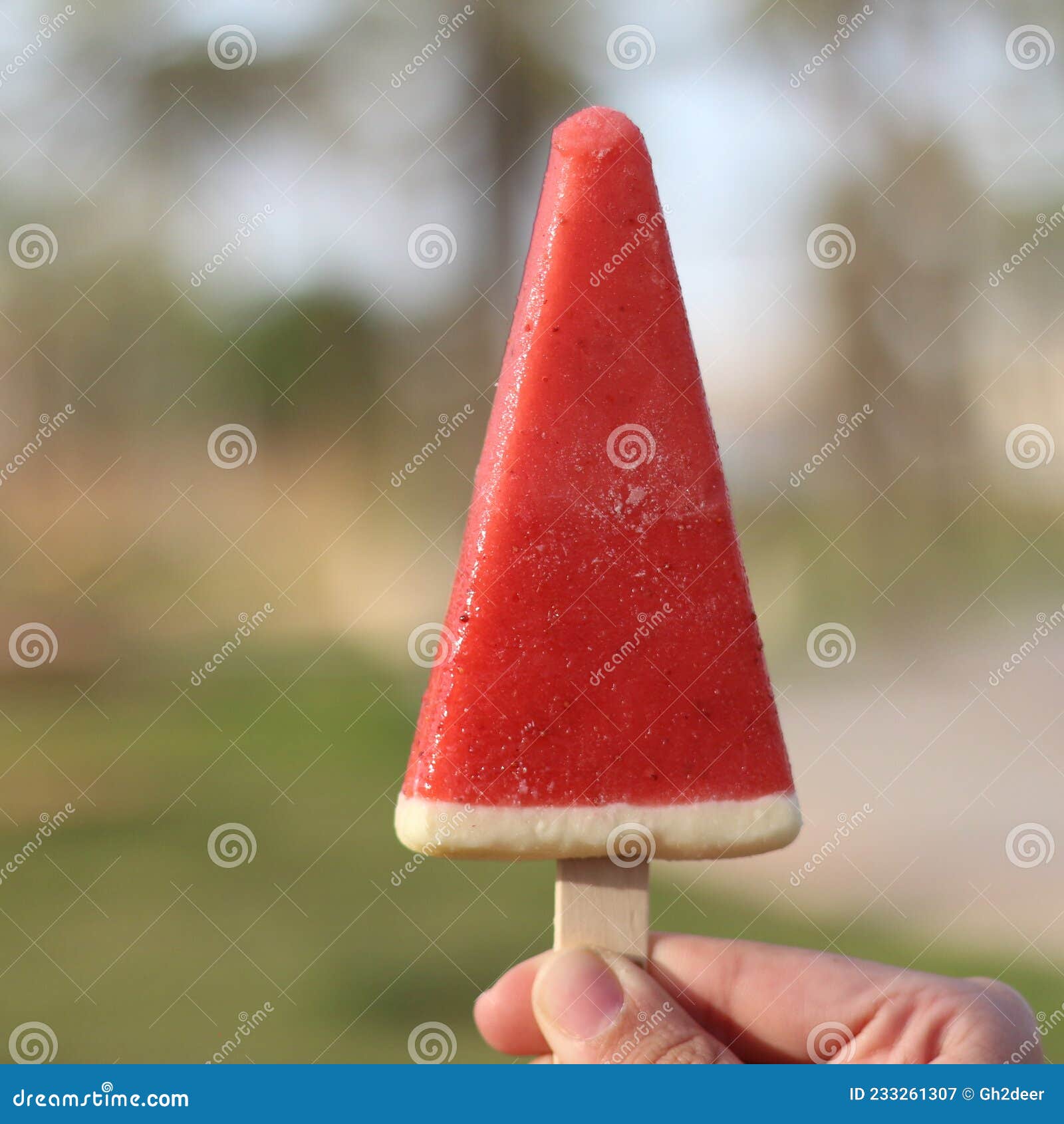 Yummy Cool Watermelon Ice-cream Stock Image - Image of drink, yummy ...