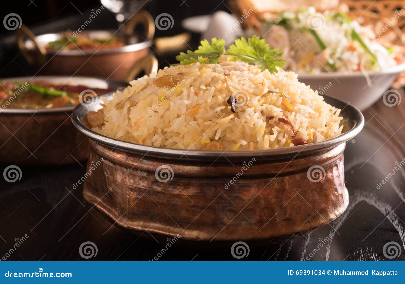 Yummy delicious biryani stock photo. Image of chiken - 69391034