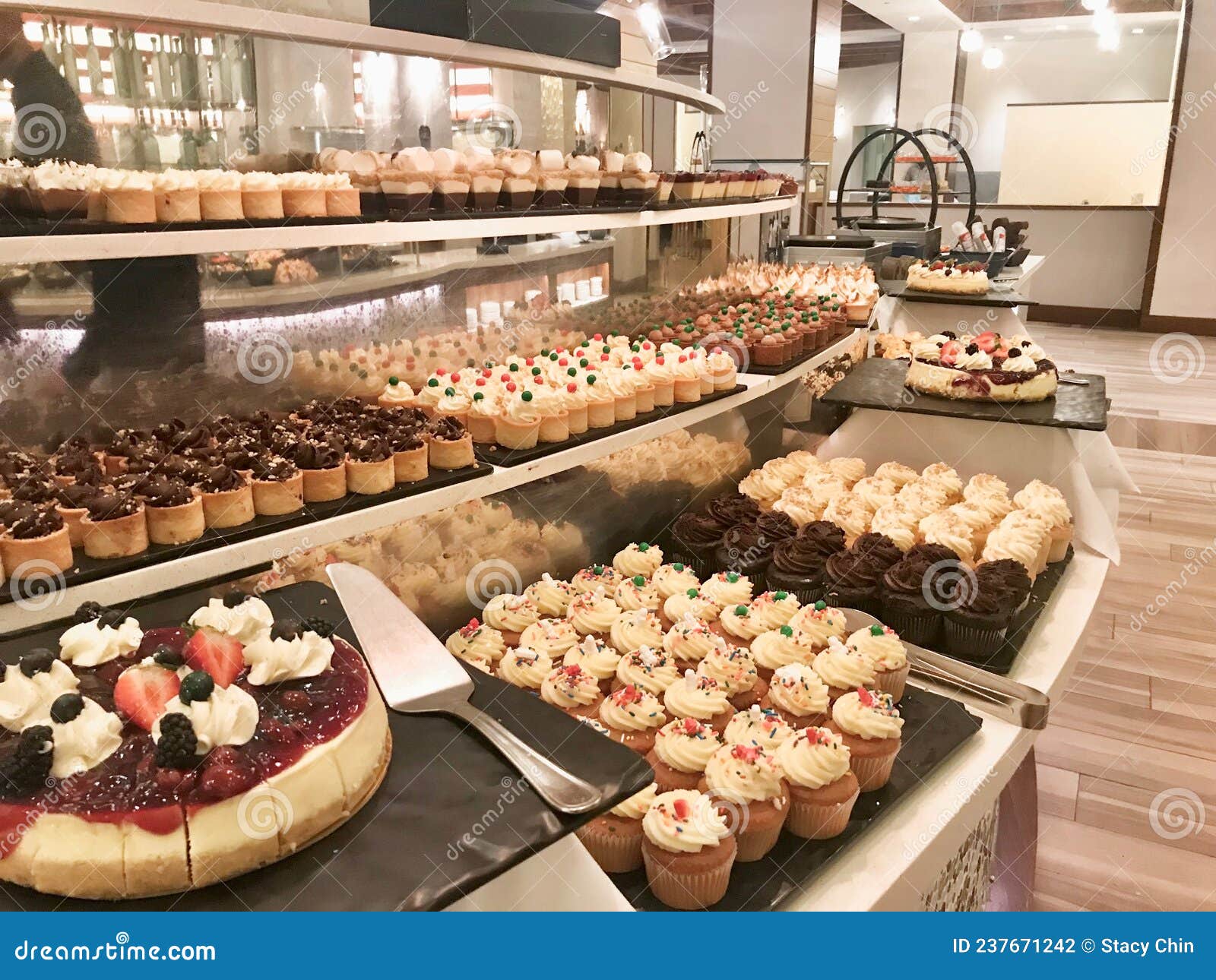 Yummy Dessert Buffet of Cakes Editorial Photography - Image of cuisine ...