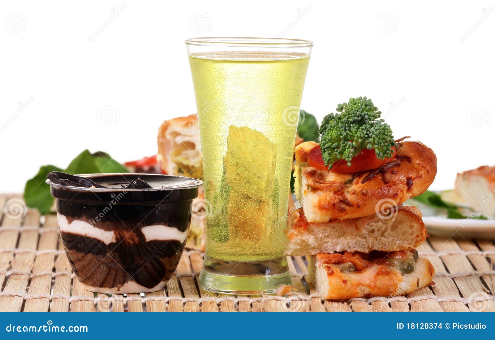 Yummy dinner stock photo. Image of vegetables, drink - 18120374