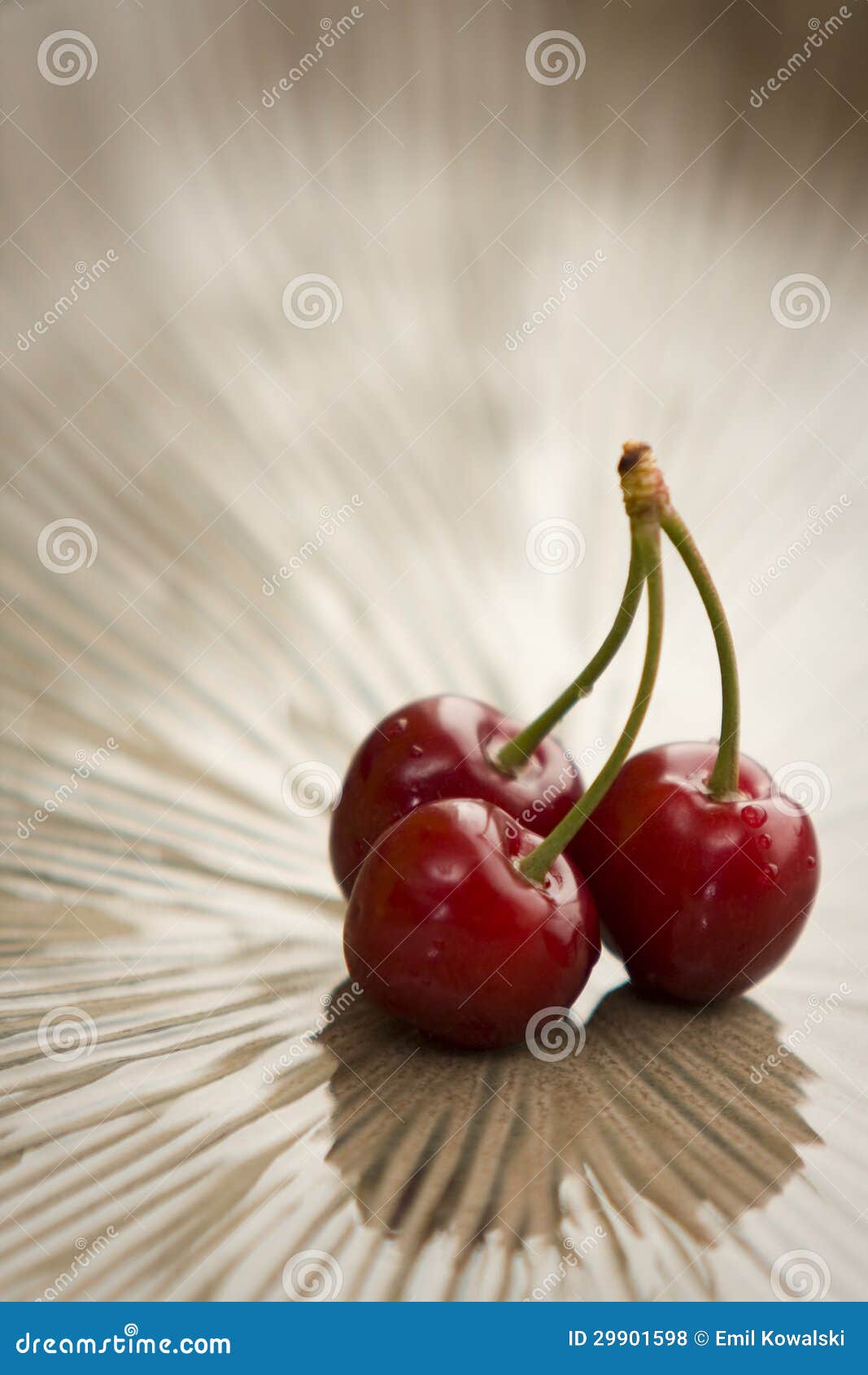 Juicy Three Red Fruits (cherries or Gean) Stock Photo - Image of gean ...