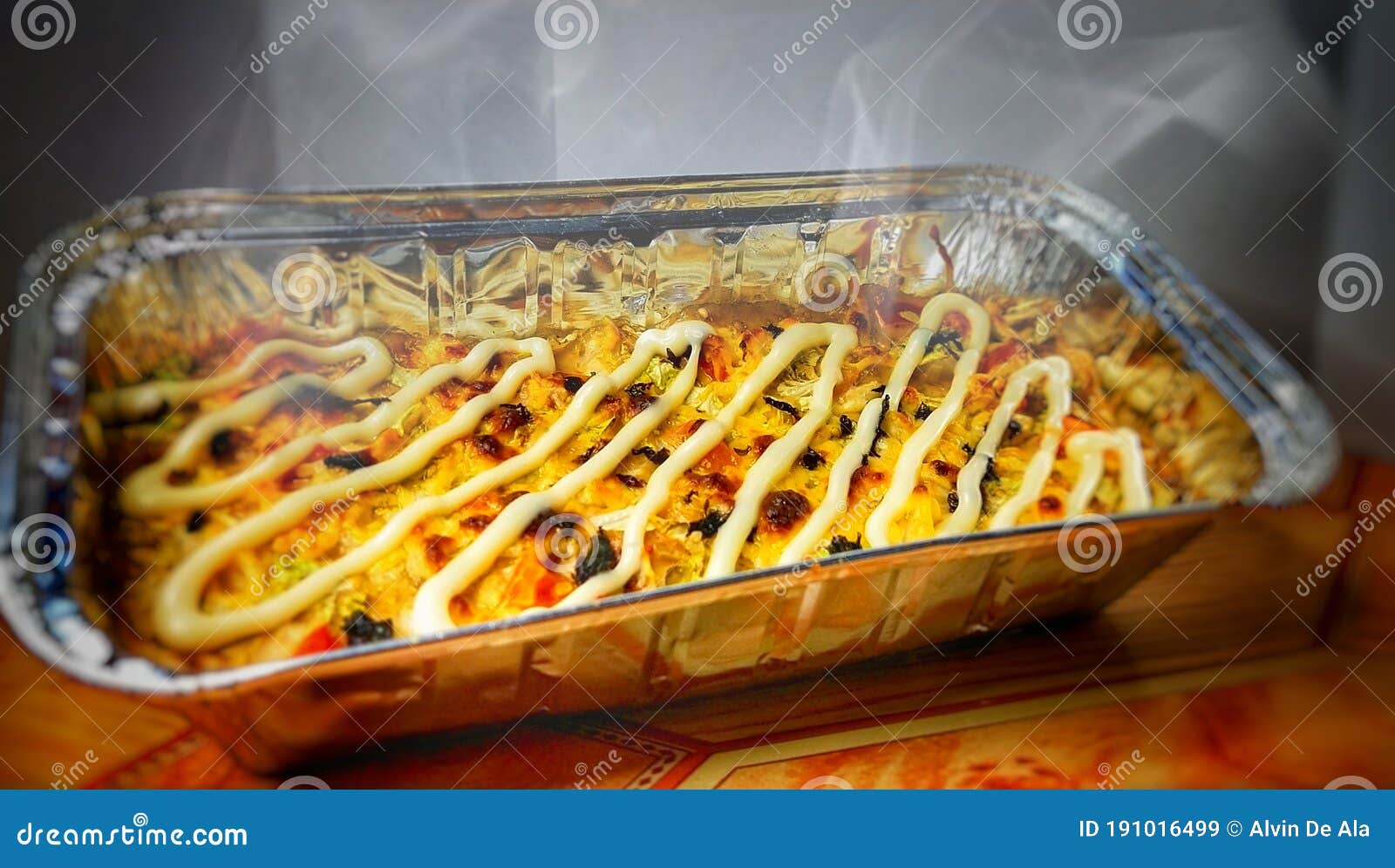 Yummy Shawarma bake sushi stock image. Image of seafood - 191016499