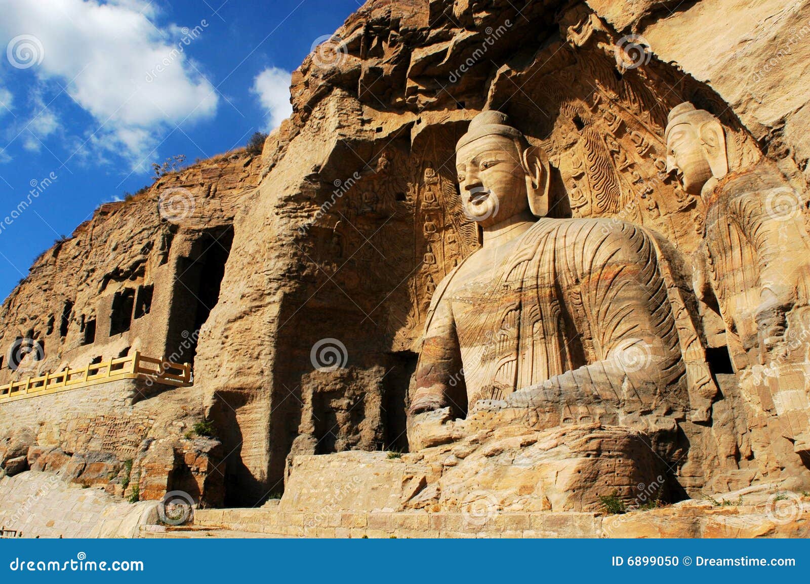 Yungang grottoes stock photo. Image of eastern, chinese - 6899050