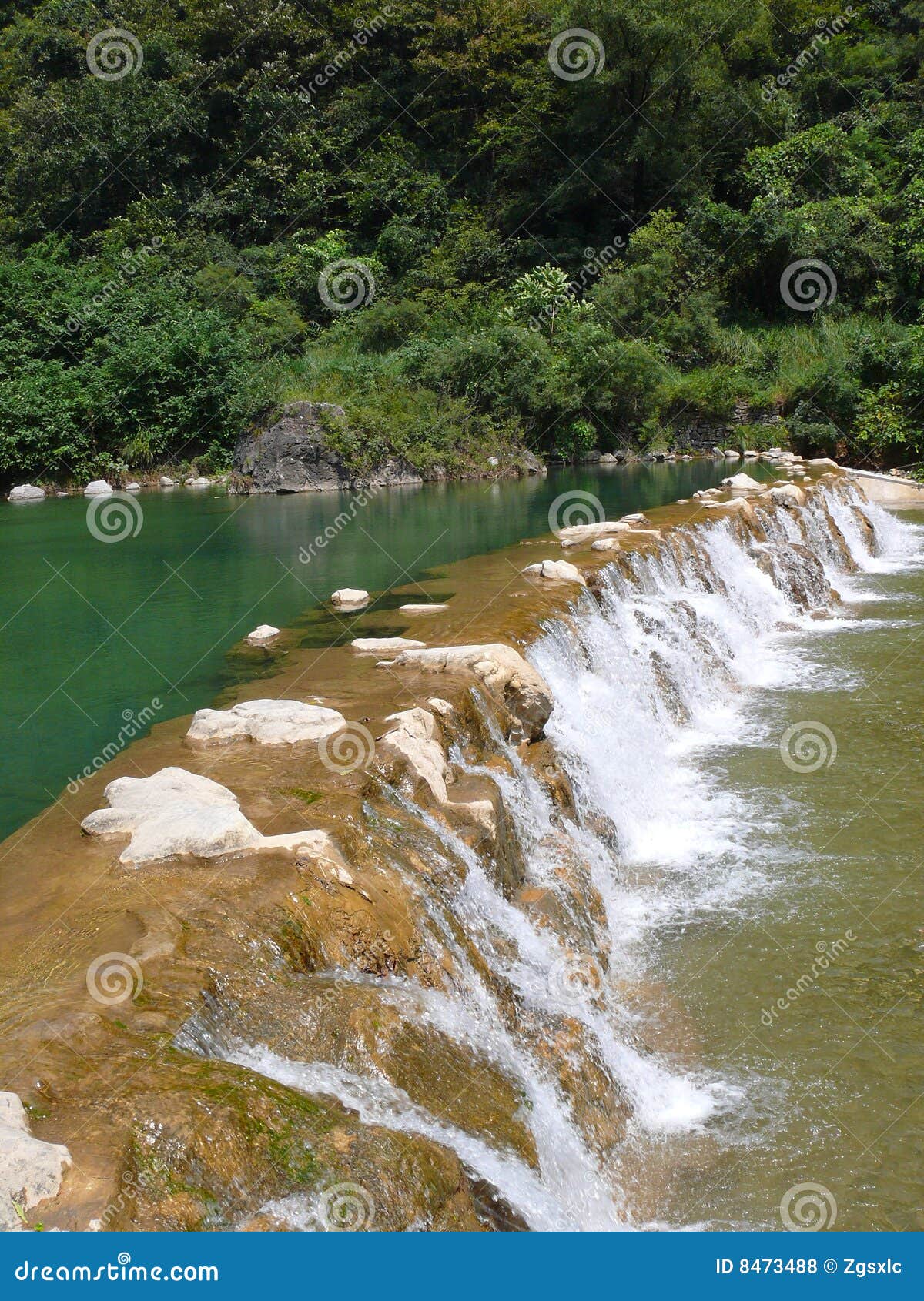 Yuntaishan landscape stock photo. Image of visitors, yuntaishan - 8473488