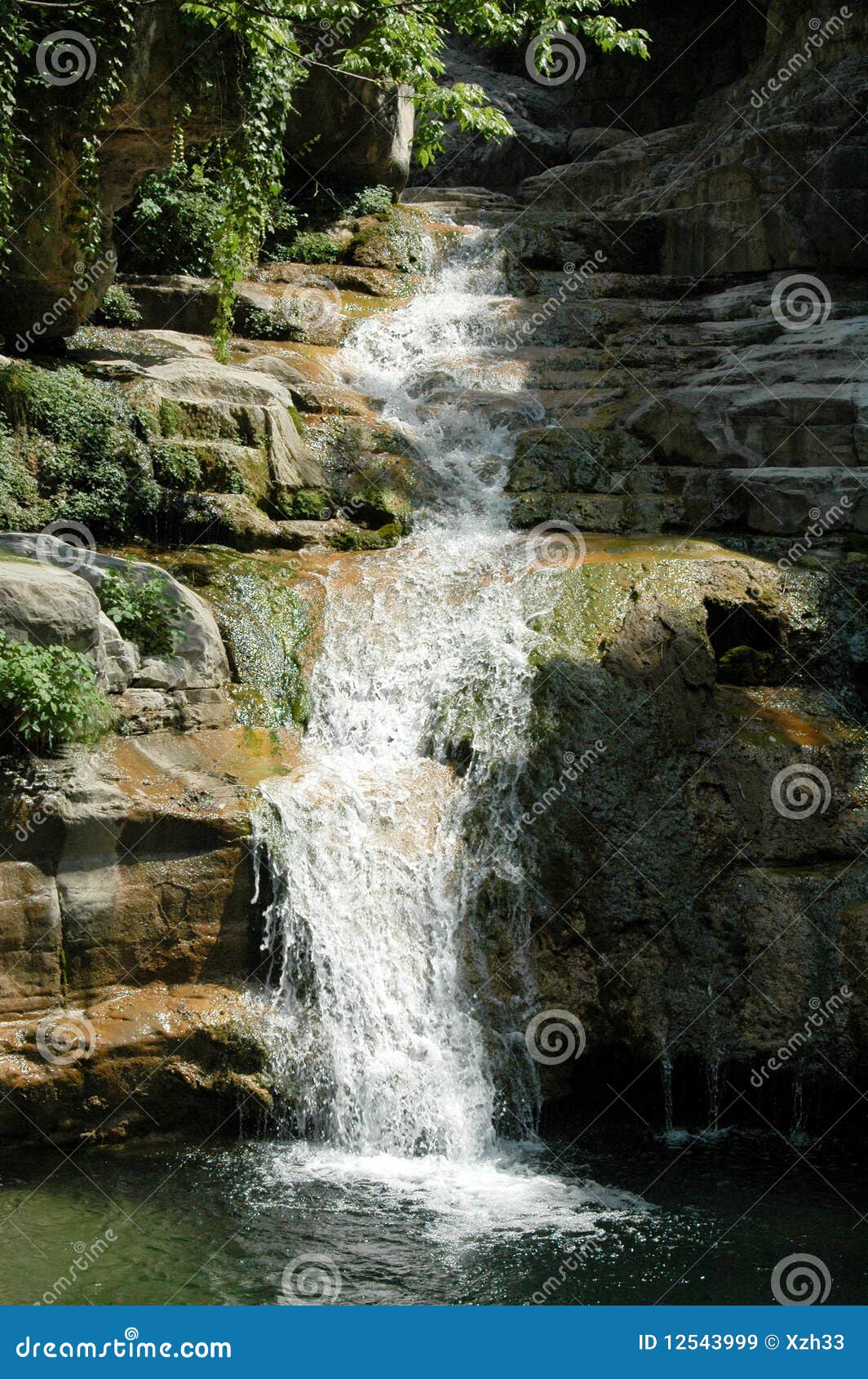 Yuntaishan water stock image. Image of waves, ocean, yuntaishan - 12543999