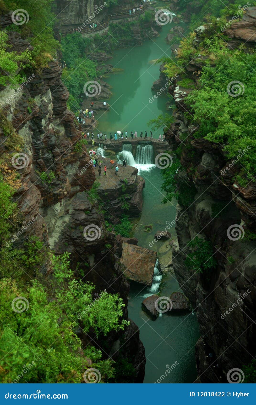 Yuntaishan1 stock photo. Image of world, geopark, water - 12018422