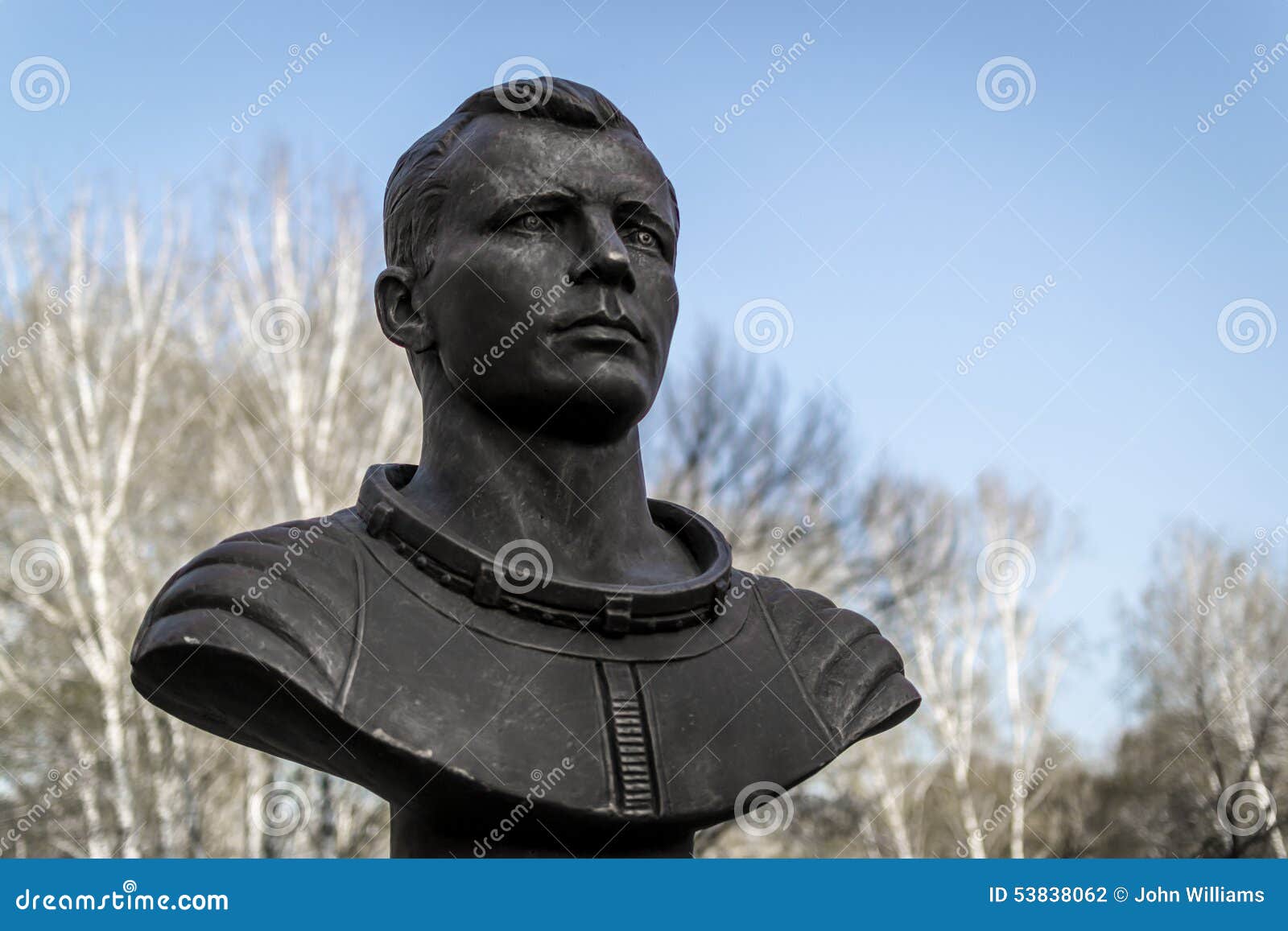 Yuri Gargarin Bust stock photo. Image of solid, explore - 53838062