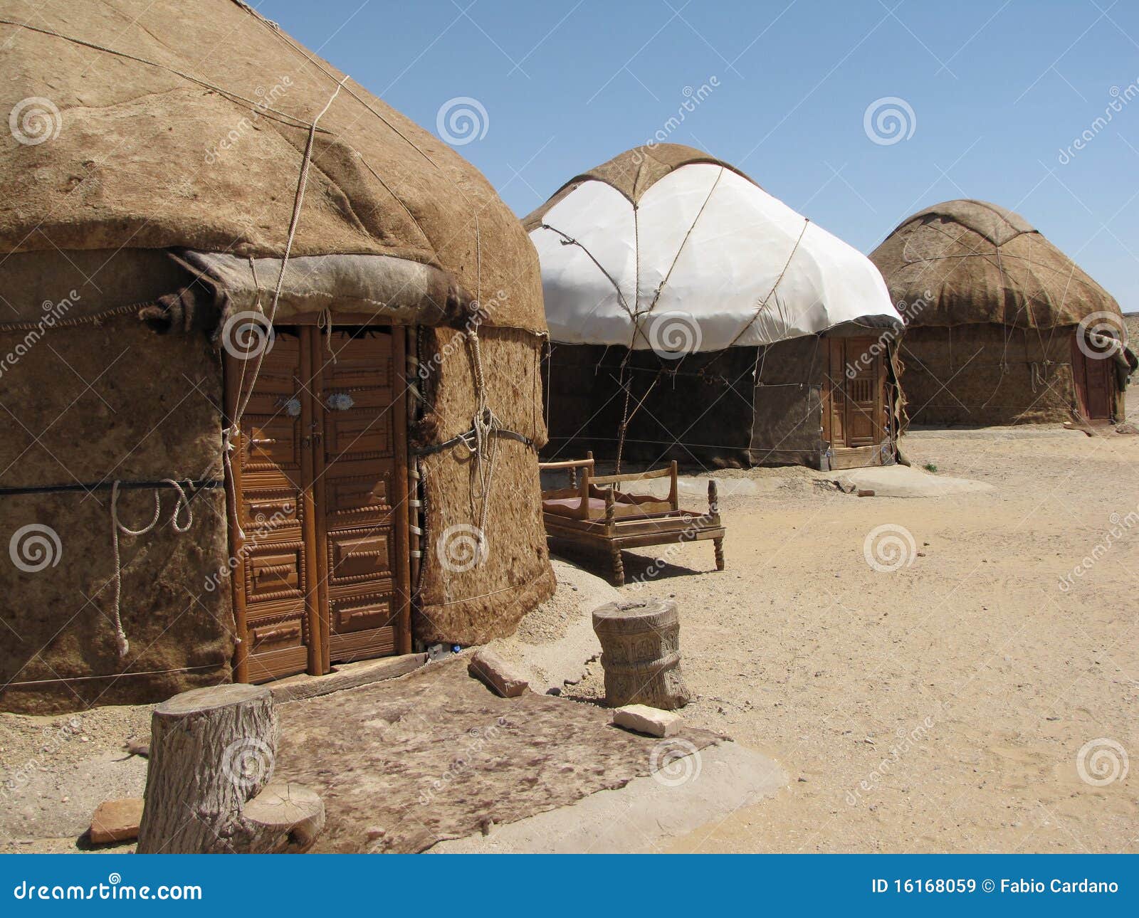 Yurt stock image. Image of steppe, door, residential - 16168059