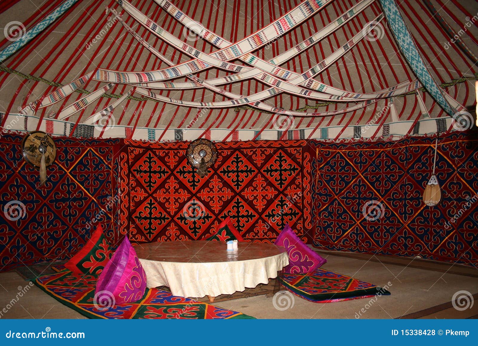 Traditional Yurt Inside
