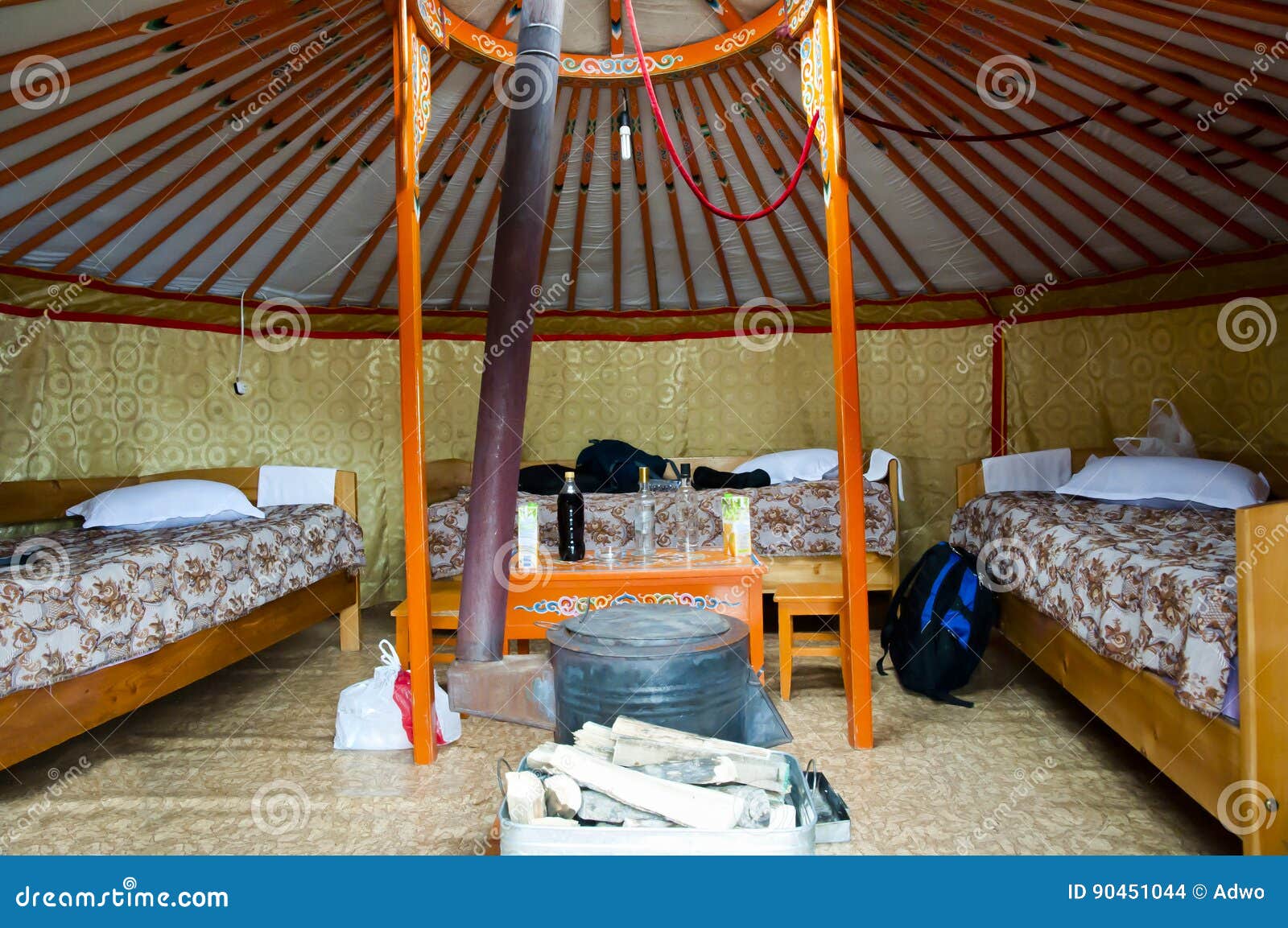 Yurt - Mongolia stock photo. Image of mongolia, nature - 90451044