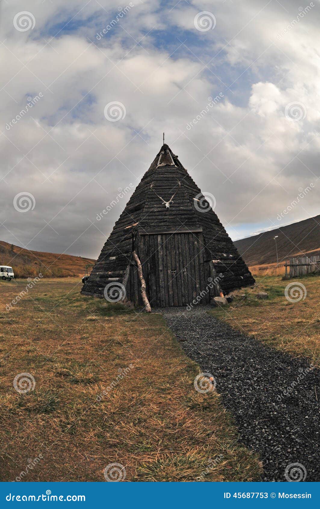 Yurt stock image. Image of decoration, central, dwelling - 45687753