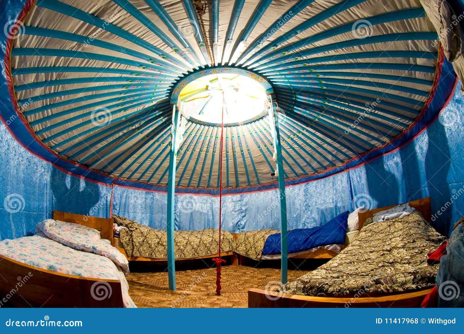 Yurta interno fotografia stock. Immagine di turismo, casa - 11417968