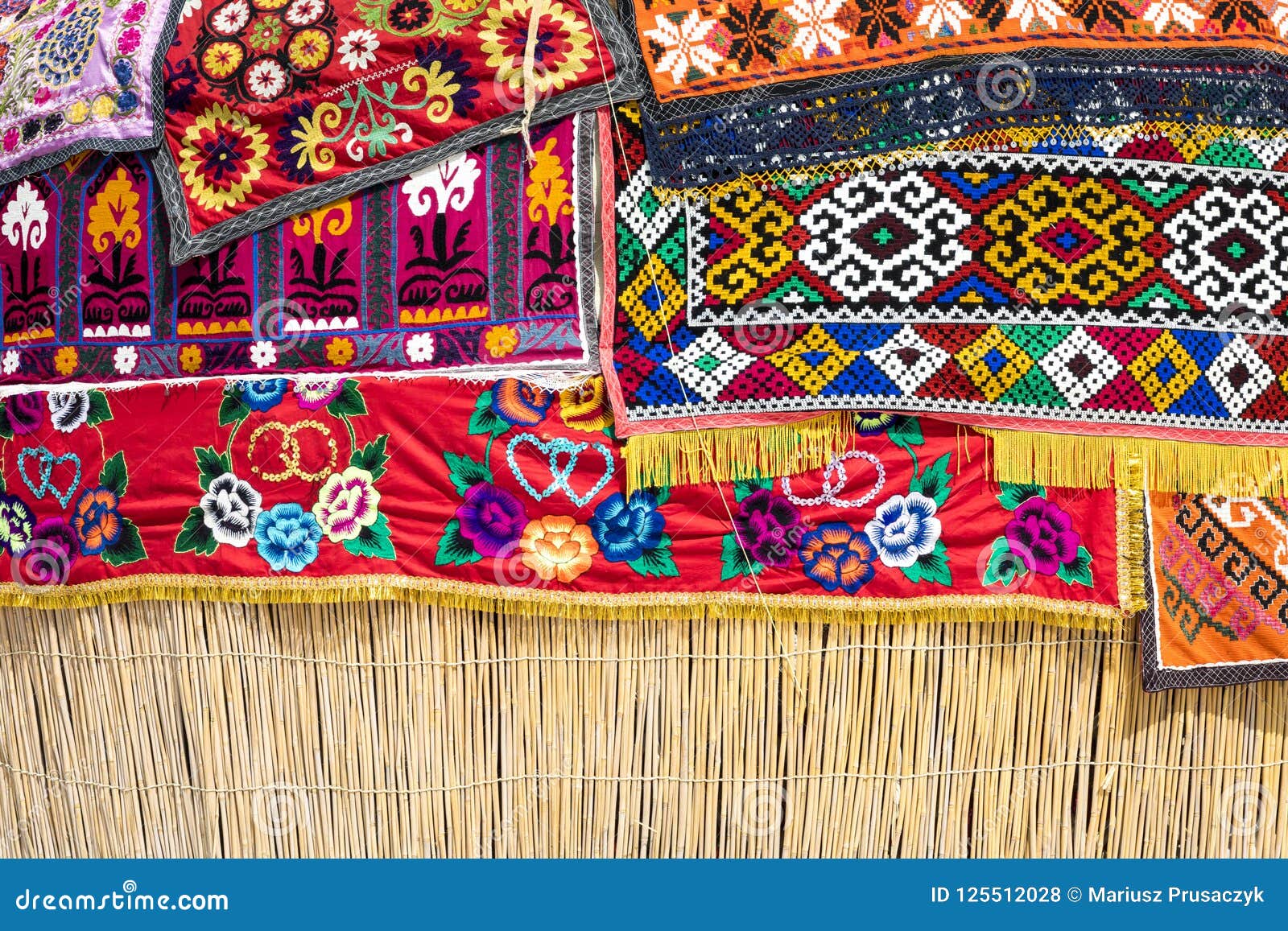 Yurts in Uzbekistan, Traditional Crafts and Patterns. Editorial Stock ...