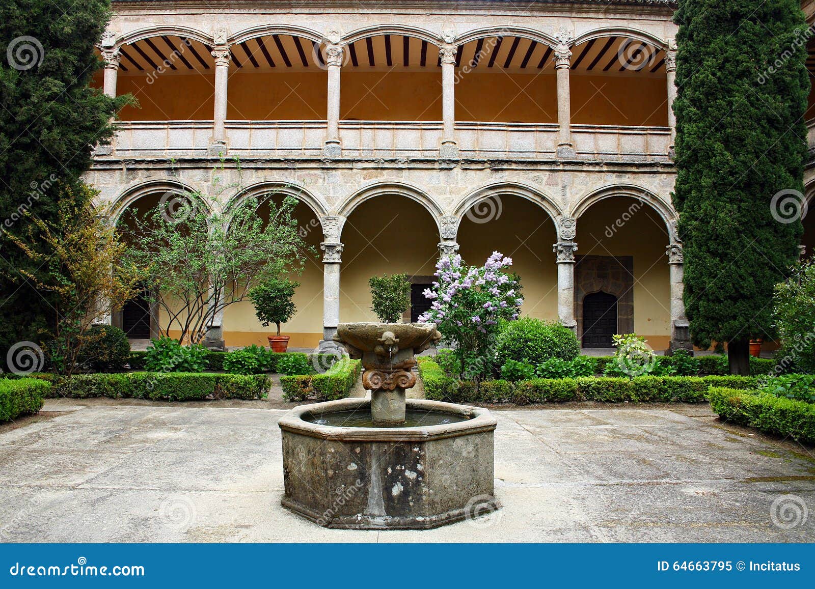 YUSTE MONASTERY stock image. Image of extremadura, charles - 64663795