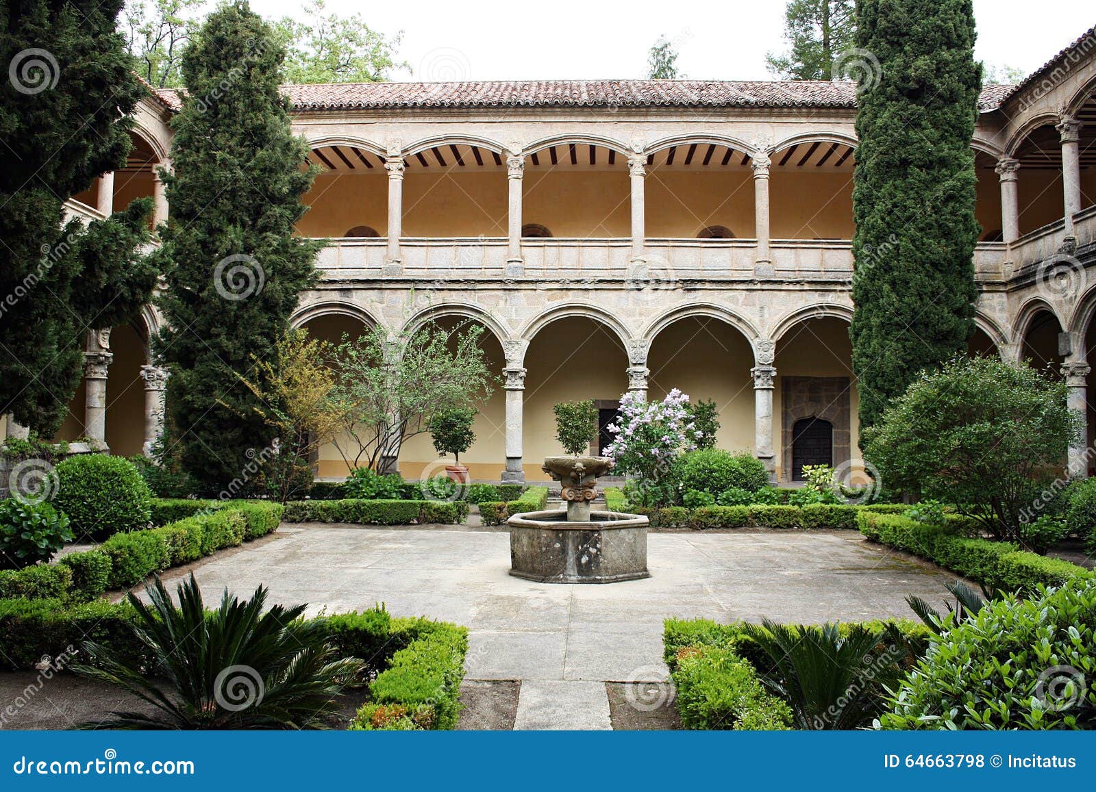 YUSTE MONASTERY stock photo. Image of spanish, charles - 64663798