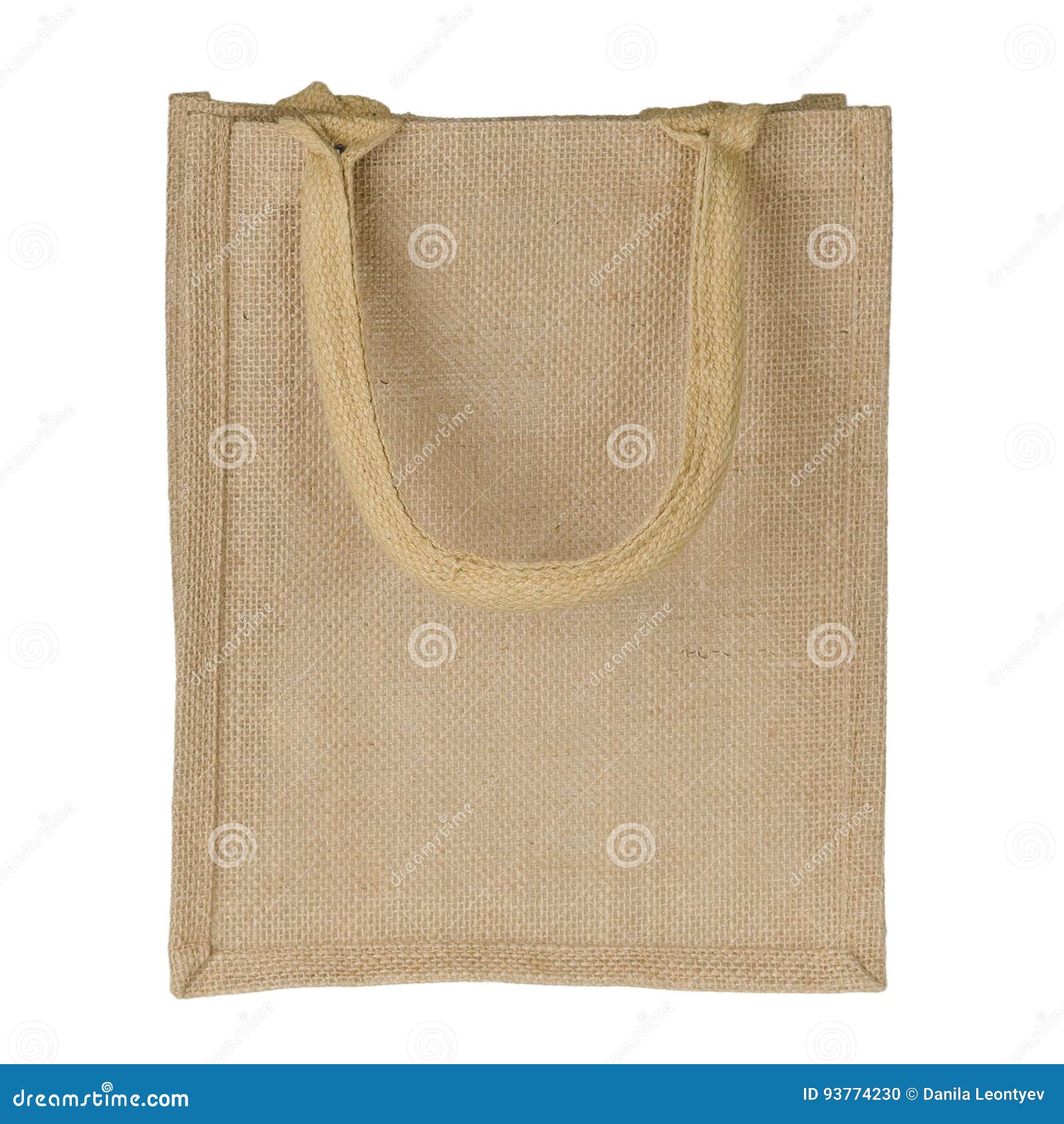 Yute Tote Bag foto de archivo. Imagen de textura, travieso - 93774230