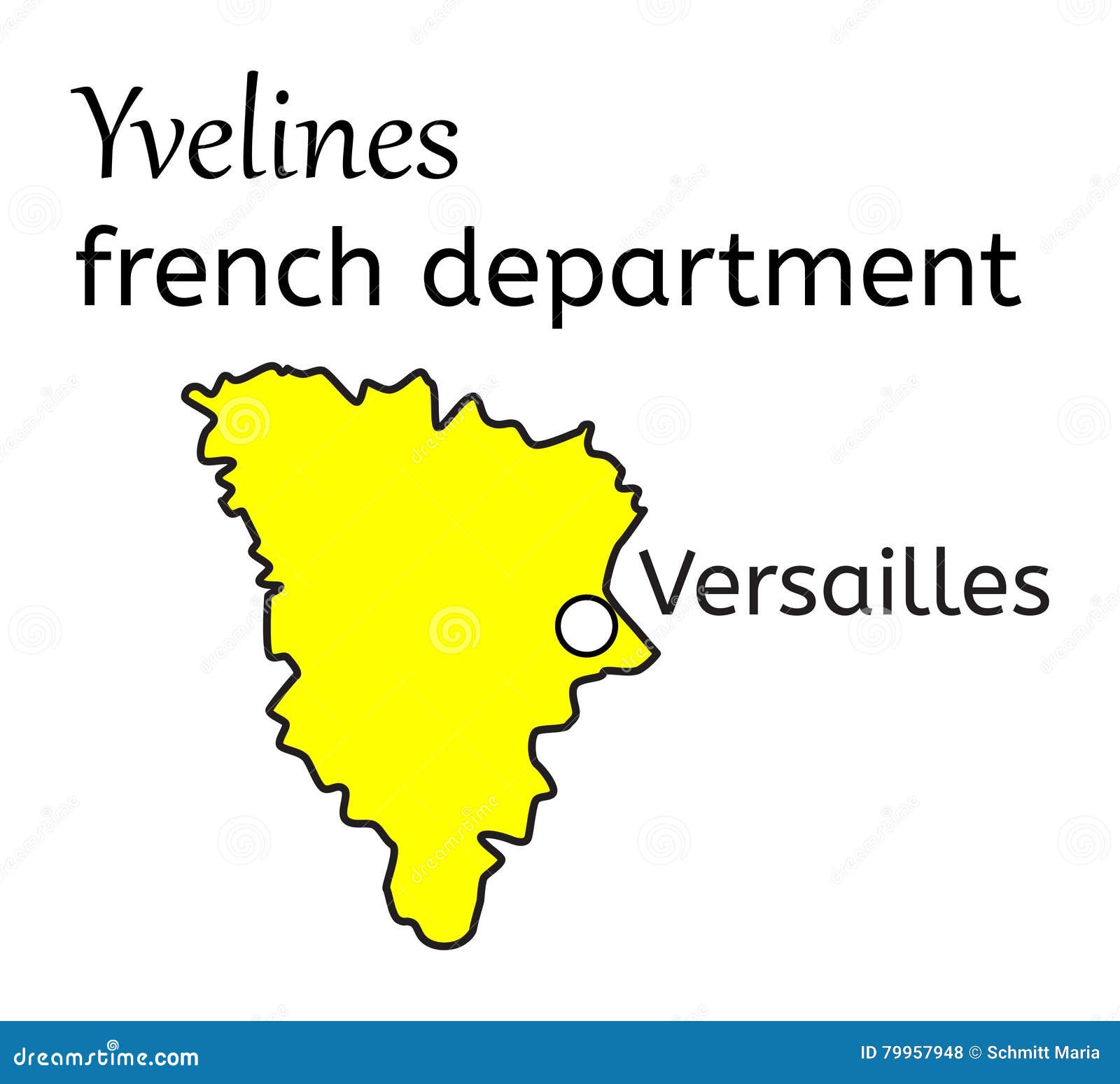 Var French Department Map Cartoon Vector | CartoonDealer.com #79613759