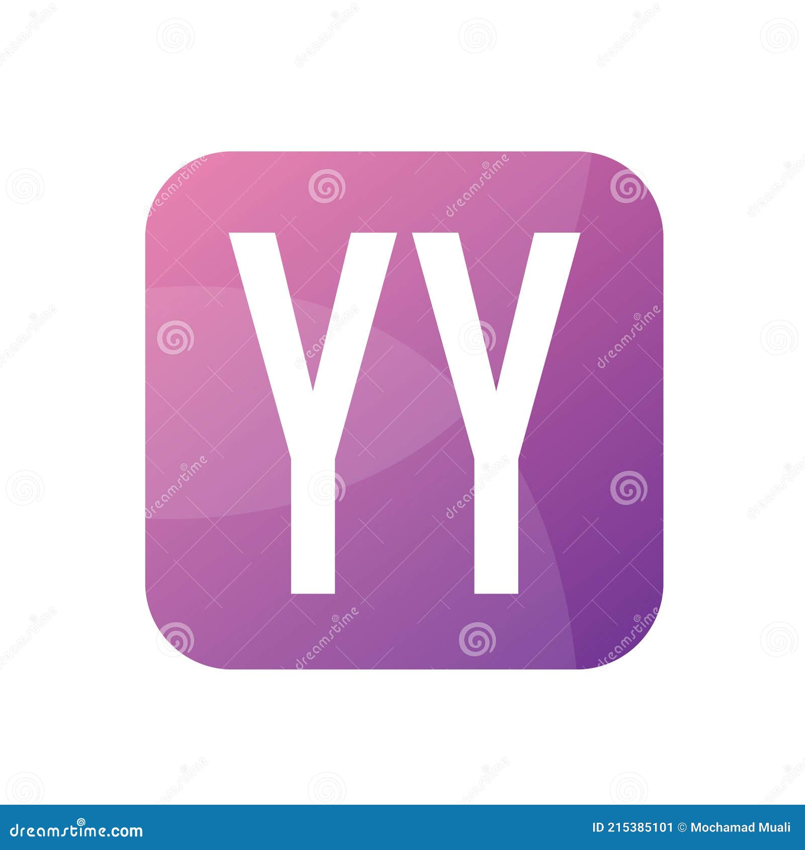 YY Letter Logo Design with Simple Style Stock Vector - Illustration of ...