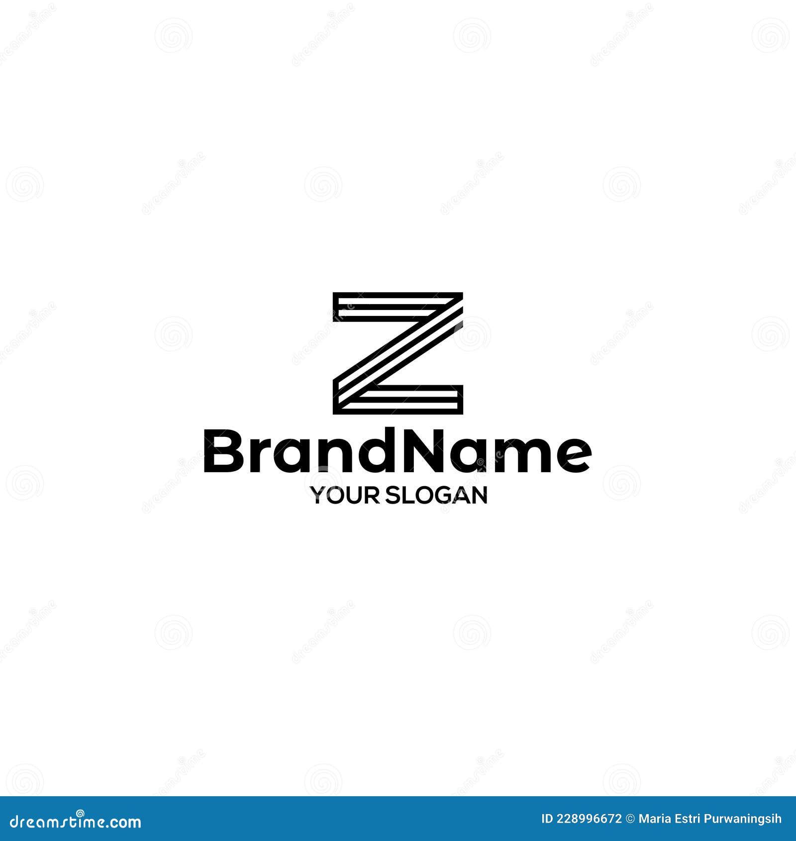 Z and E Logo Design Vector stock vector. Illustration of corporate ...