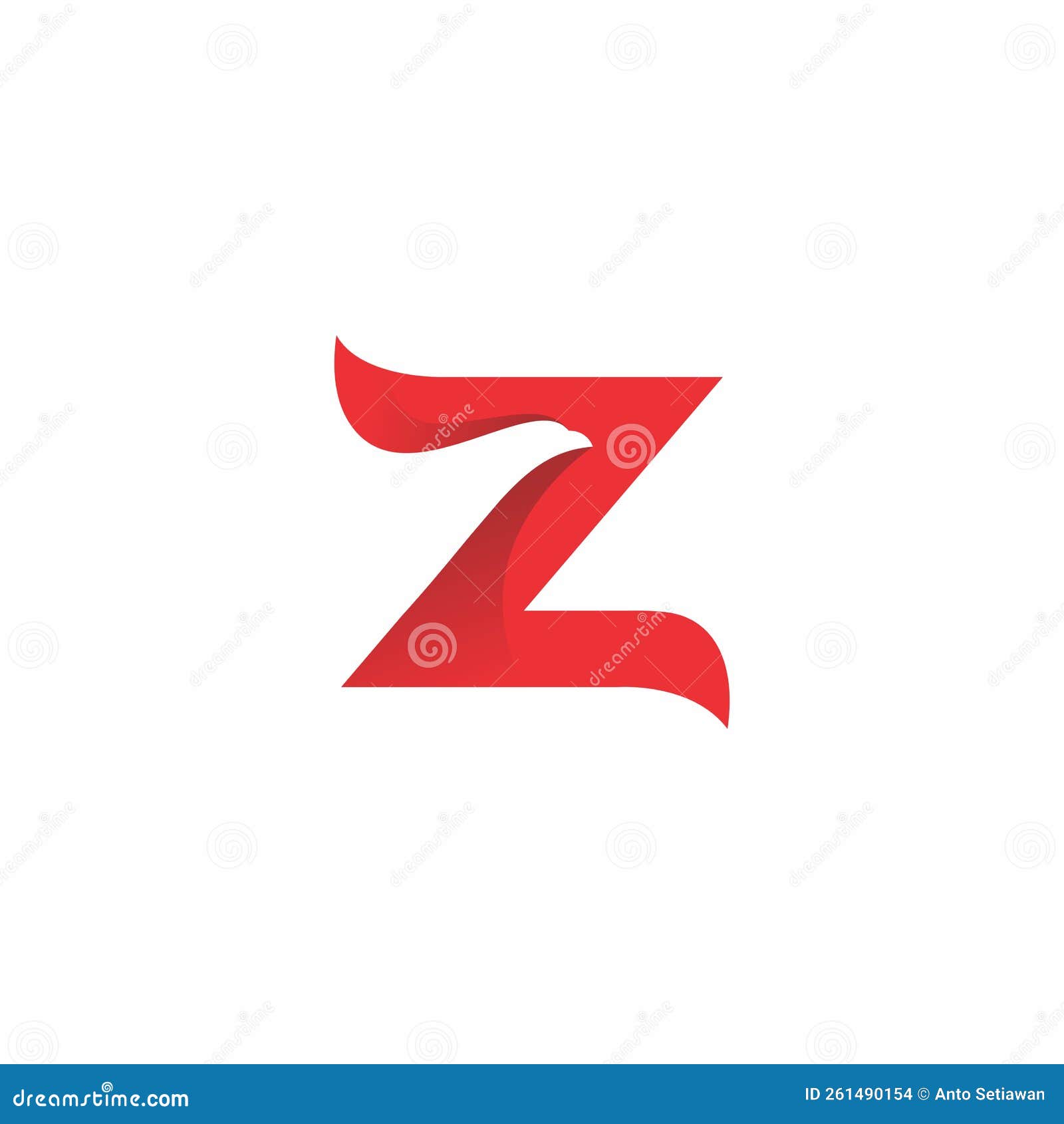 Z Eagle Logo Design. Letter Z Icon Stock Vector - Illustration of eagle ...