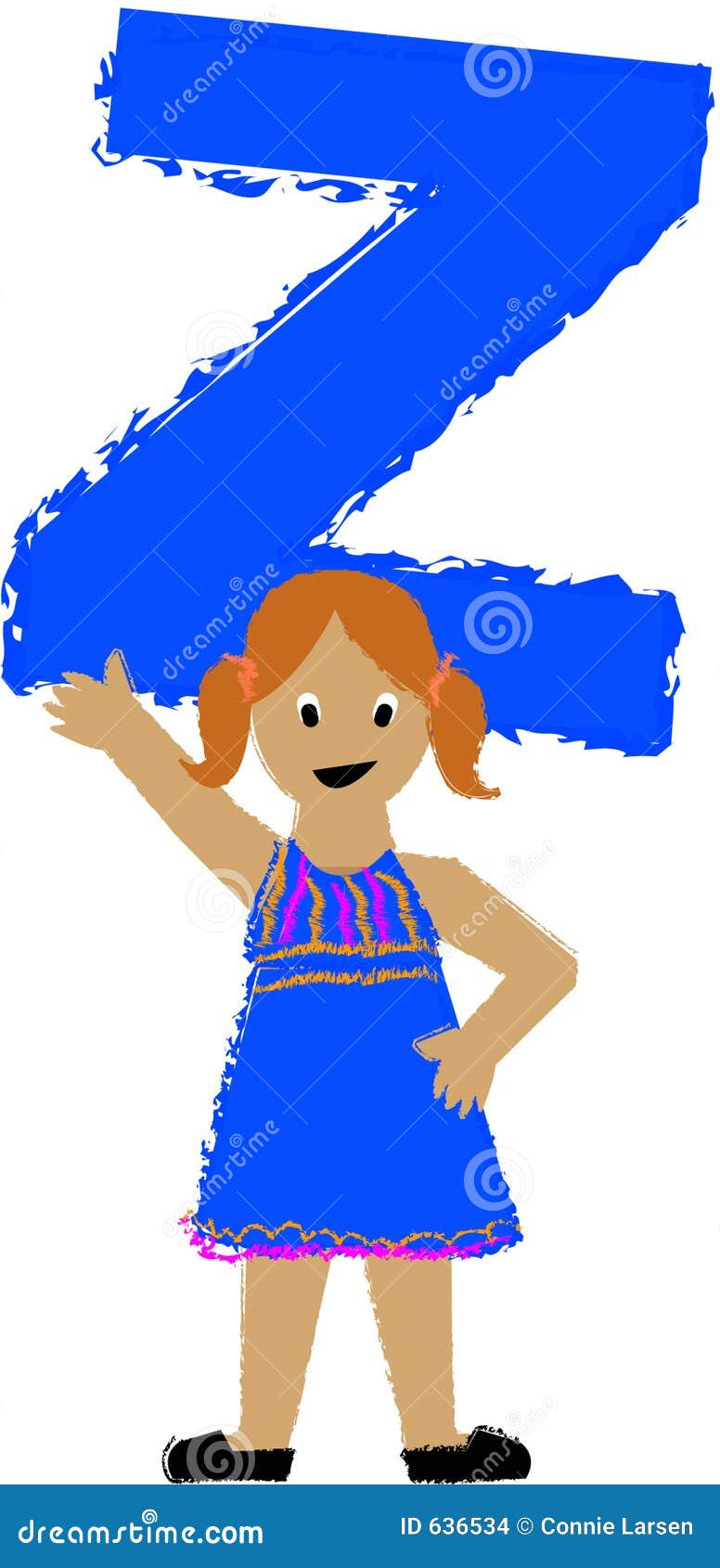 Z Girl/eps stock vector. Illustration of graphic, design - 636534