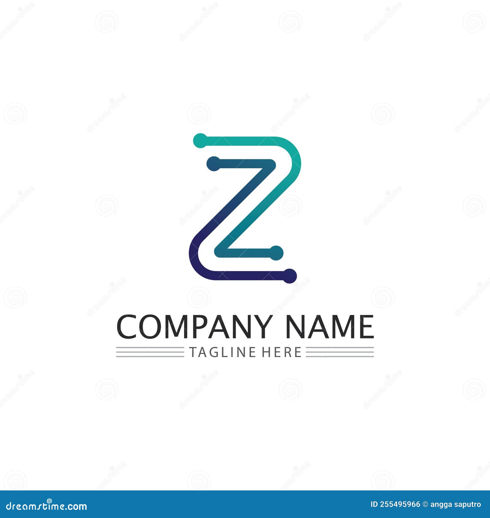 Z Letter and Font Z Logo Design Vector Identity Illustration Stock ...