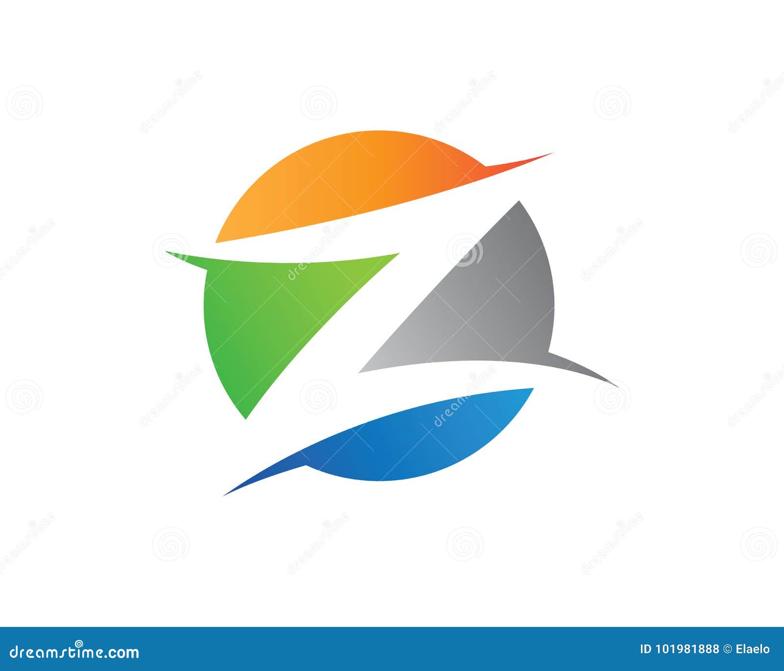 Z letter logo stock vector. Illustration of isolated - 101981888