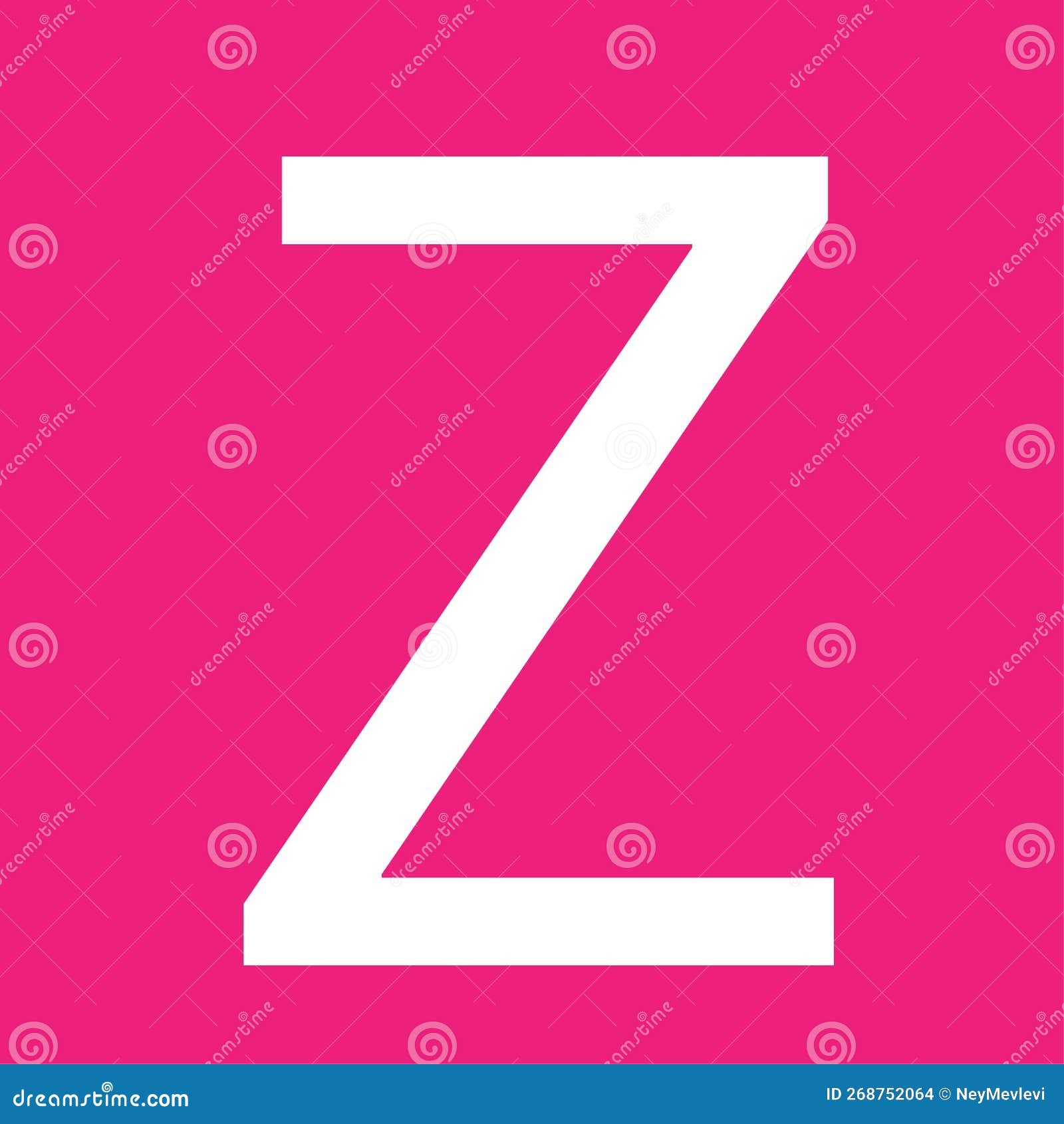 Z Letter On Pink Background Royalty-Free Stock Image | CartoonDealer ...