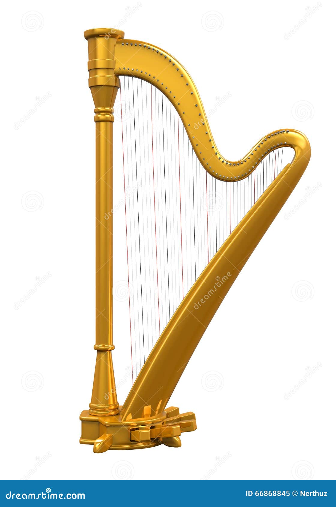 Złota Harfa Ilustracji - Obraz: 66868845