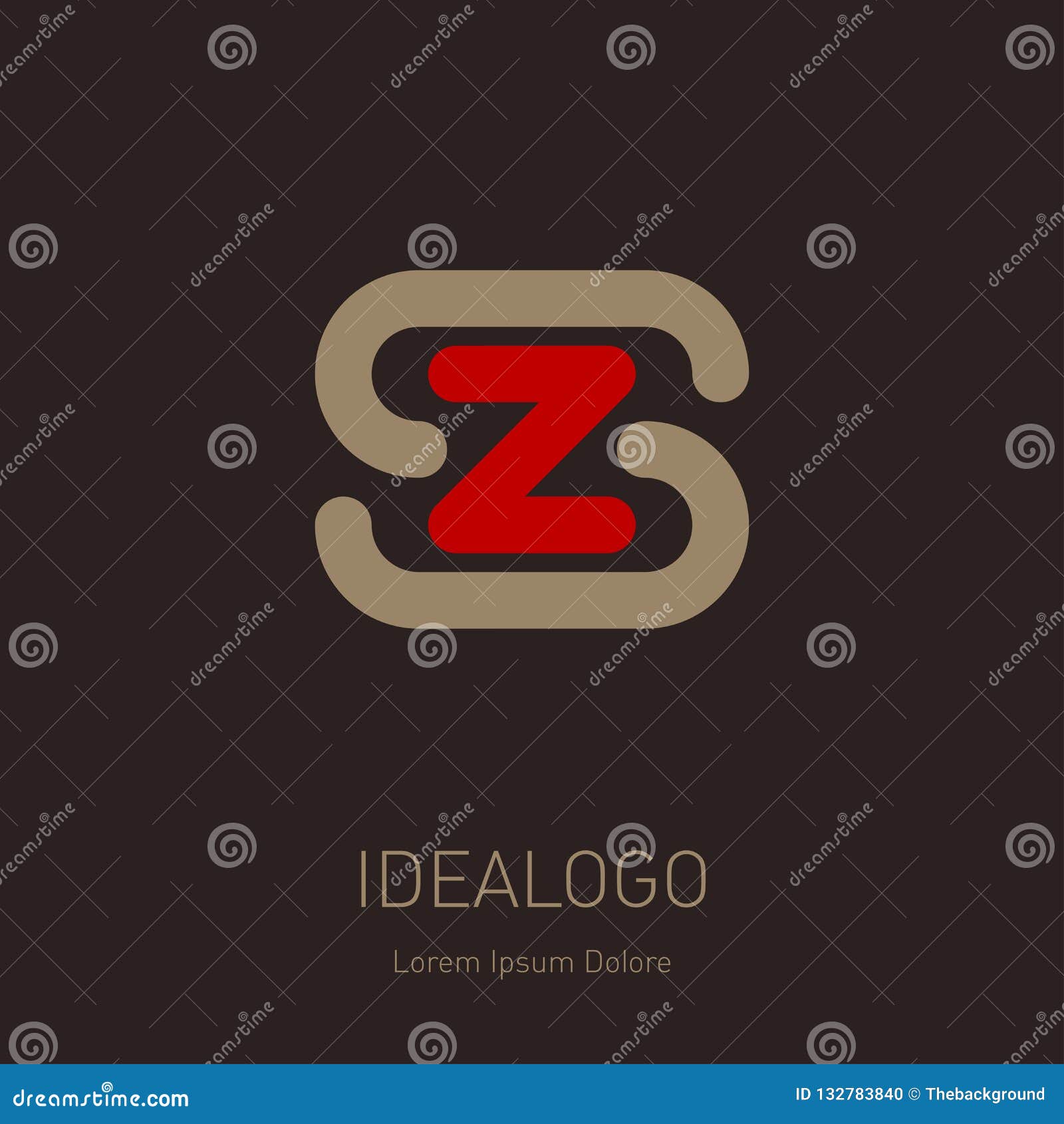 Z and S - Vector Design Element or Icon. Initial Monogram Logotype. ZS ...