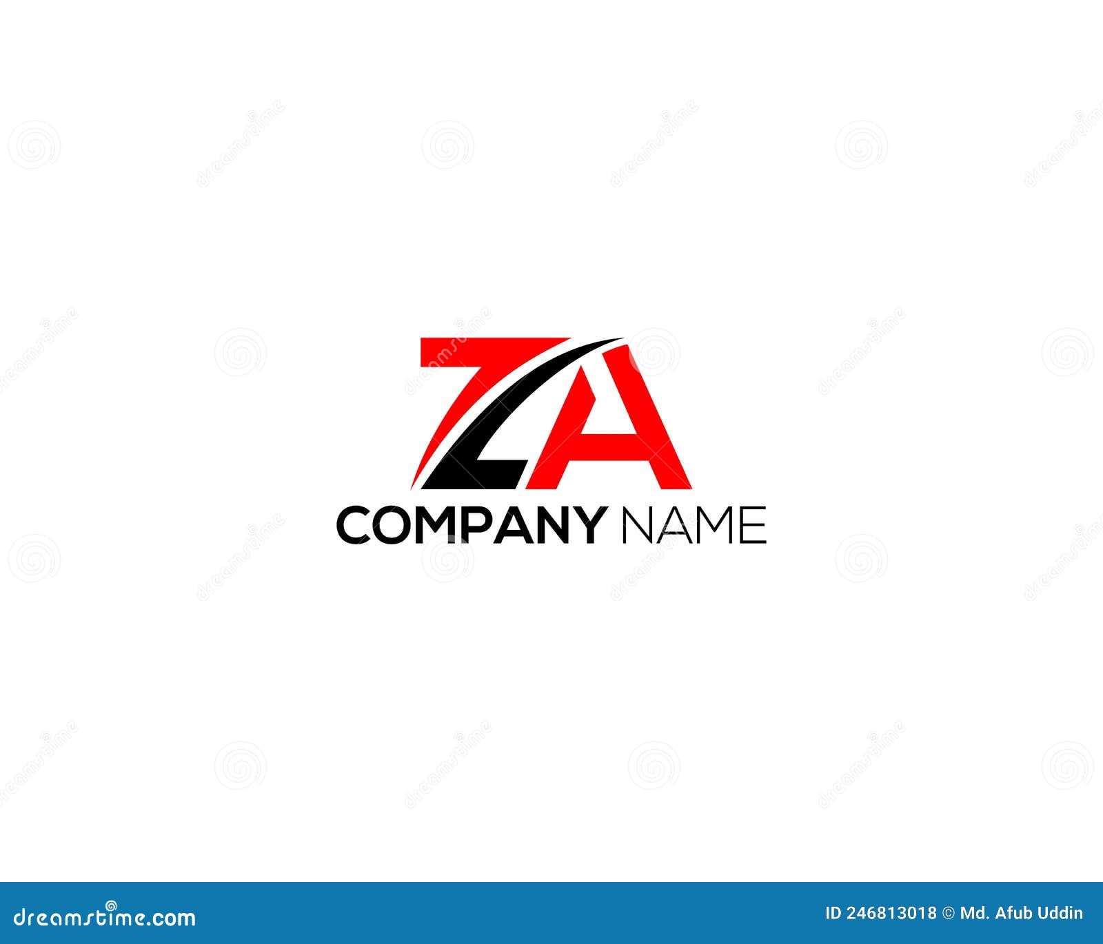 ZA Logo Icon Design Idea Concept Stock Vector - Illustration of concept ...