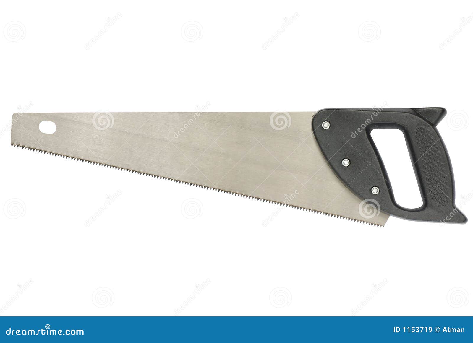Zaag stock afbeelding. Image of handvat, hulpmiddel, rand - 1153719