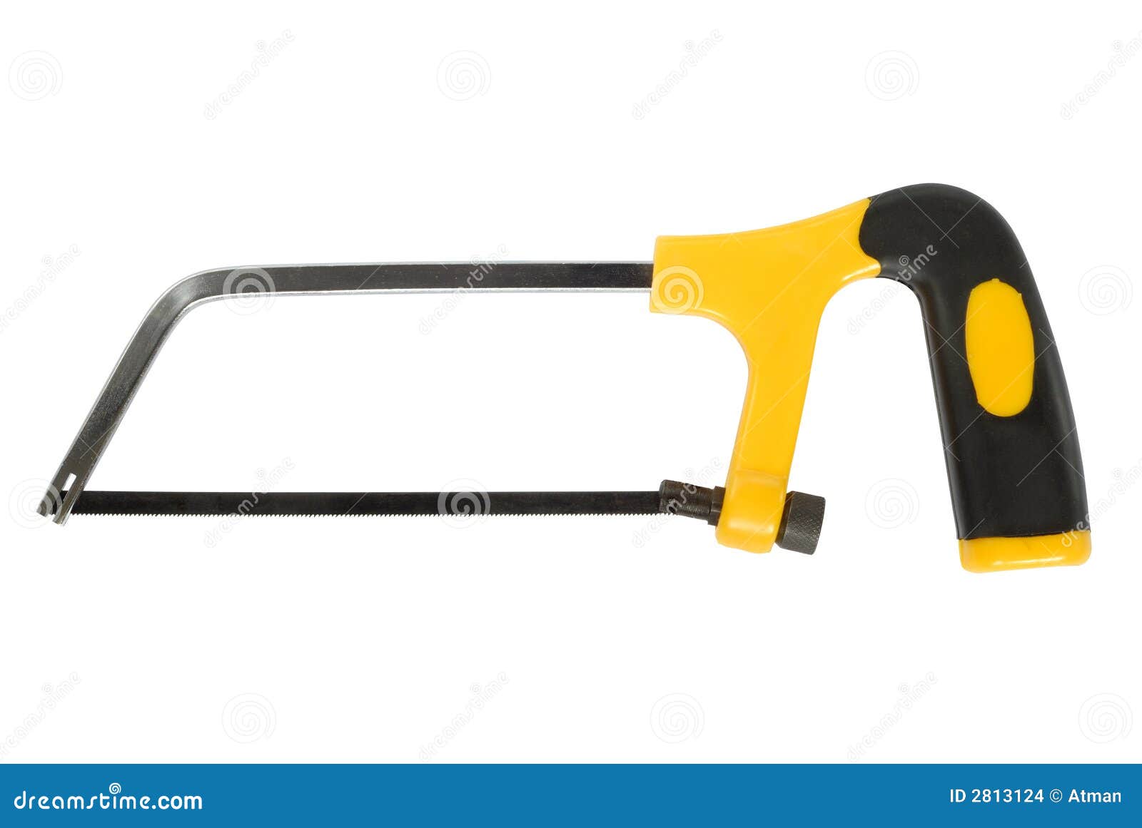 Zaag stock foto. Image of hulpmiddel, hobby, geel, scherp - 2813124