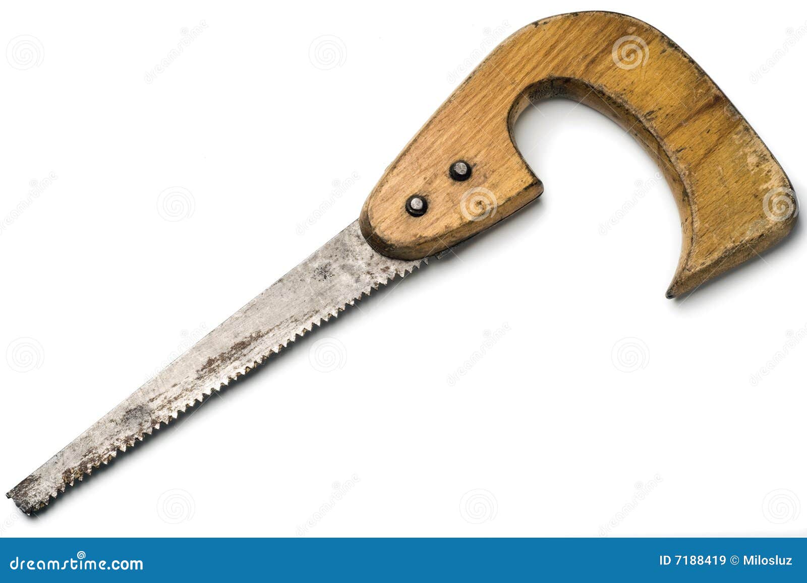 Zaag stock afbeelding. Image of geïsoleerd, reparatie - 7188419