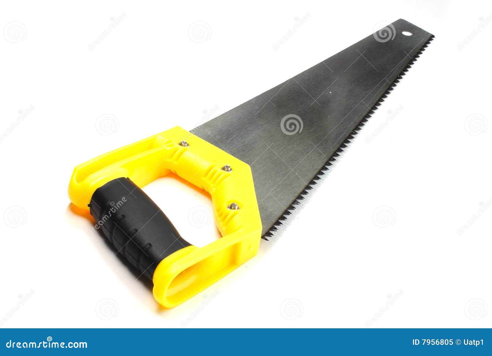 Zaag stock afbeelding. Image of handvat, geïsoleerd, hulpmiddel - 7956805