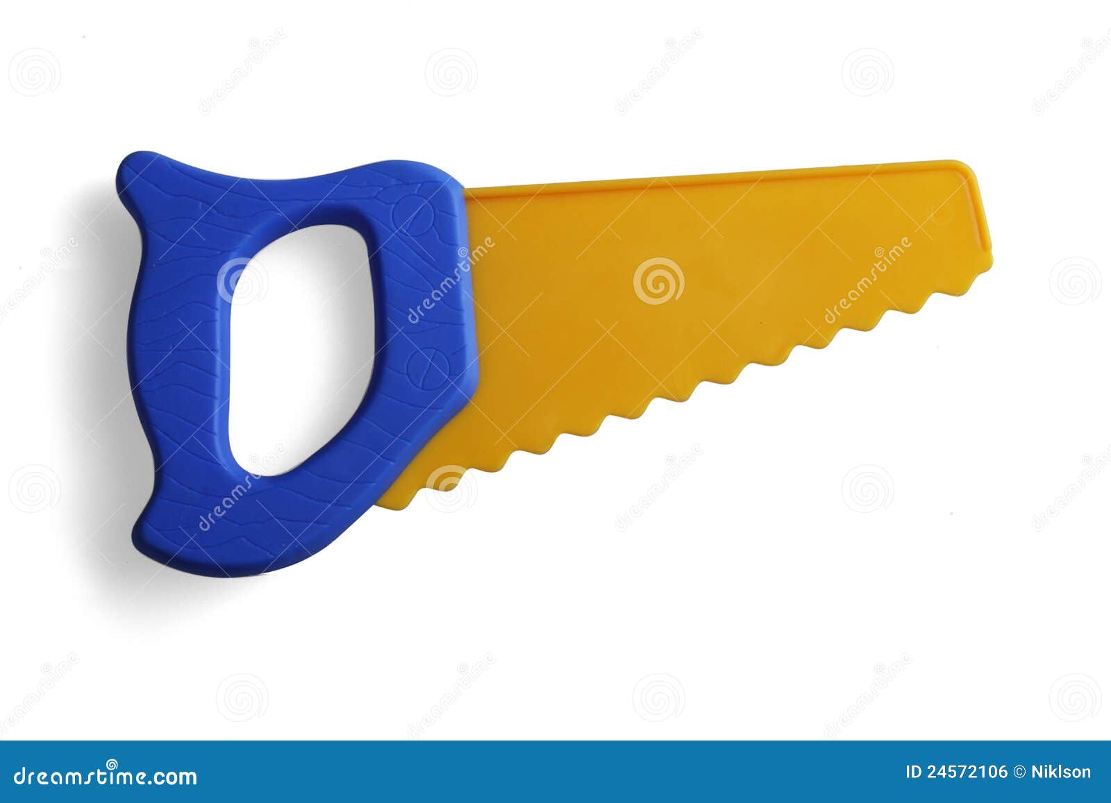 Zaag, Een Plastic Stuk Speelgoed Stock Foto - Image of toebehoren ...