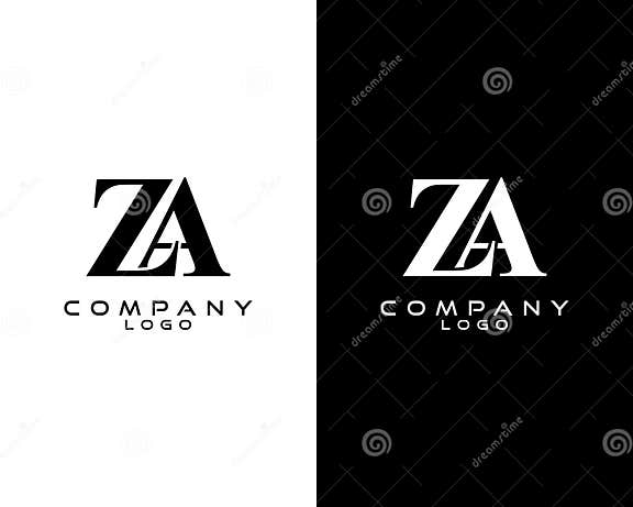 Zaaz公司连字母现代企业标识黑白色矢量图 向量例证. 插画 包括有 字体, 商业, 链接, 总公司, 现代 - 201677172