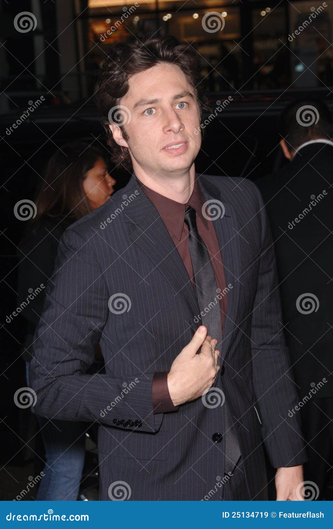 Zach Braff editorial stock image. Image of premiere, last - 25134719