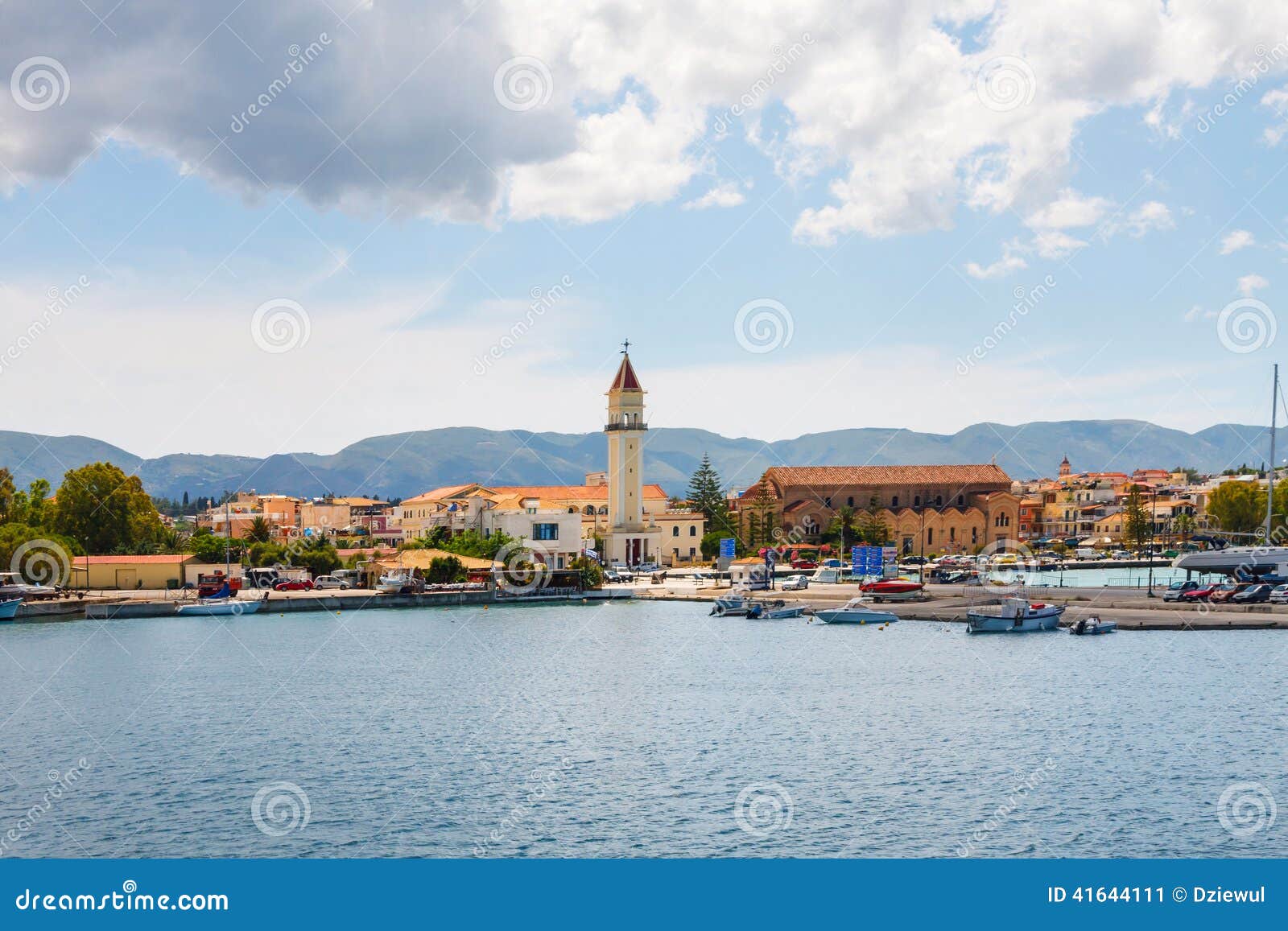 Zacinto, Grecia immagine stock. Immagine di paesaggio - 41644111