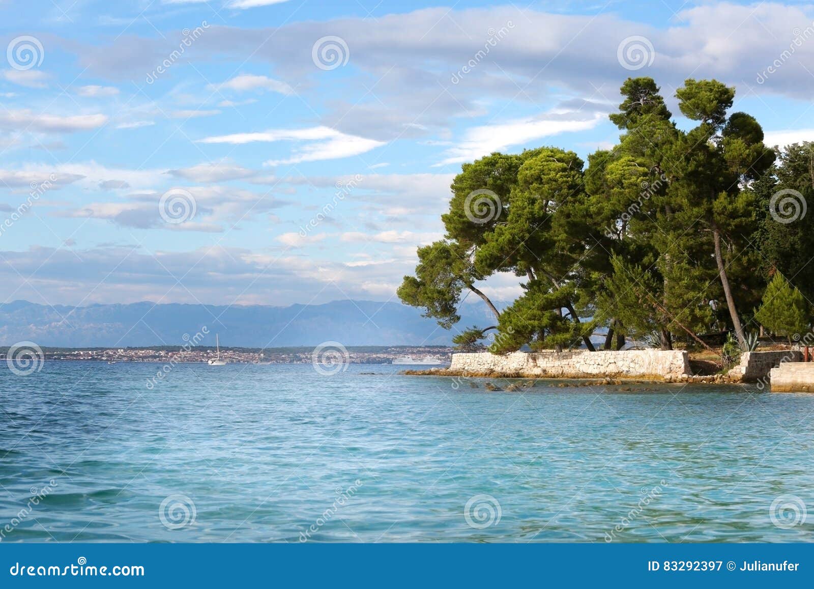 Zadar the Island in Croatia Stock Image - Image of village, croatian ...