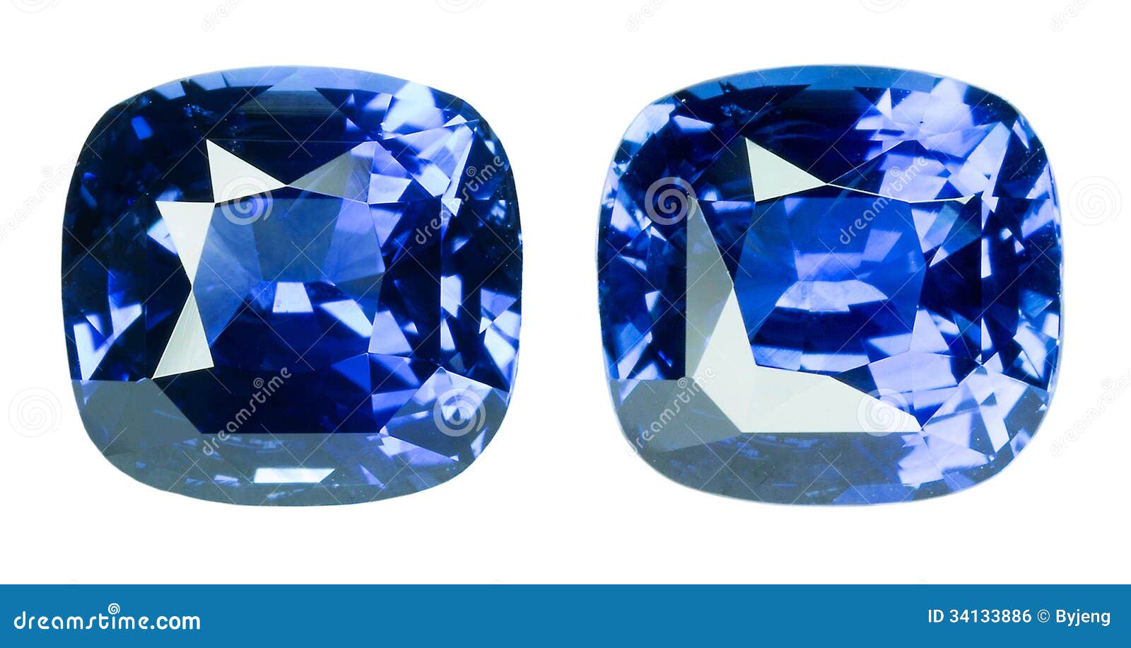 Zaffiro blu fotografia stock. Immagine di modo, brillantemente - 34133886