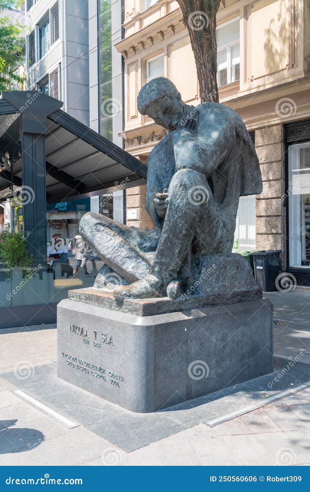 This Nikola Tesla Statue In Zagreb. Nikola Tesla Was A Serbian-American ... This Nikola Tesla Statue In Zagreb. Nikola Tesla Was A Serbian-American ...