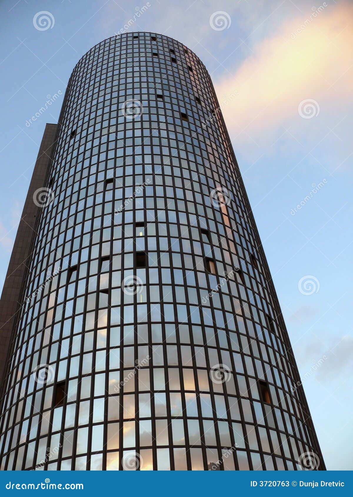 Zagreb - modern building stock image. Image of clouds - 3720763
