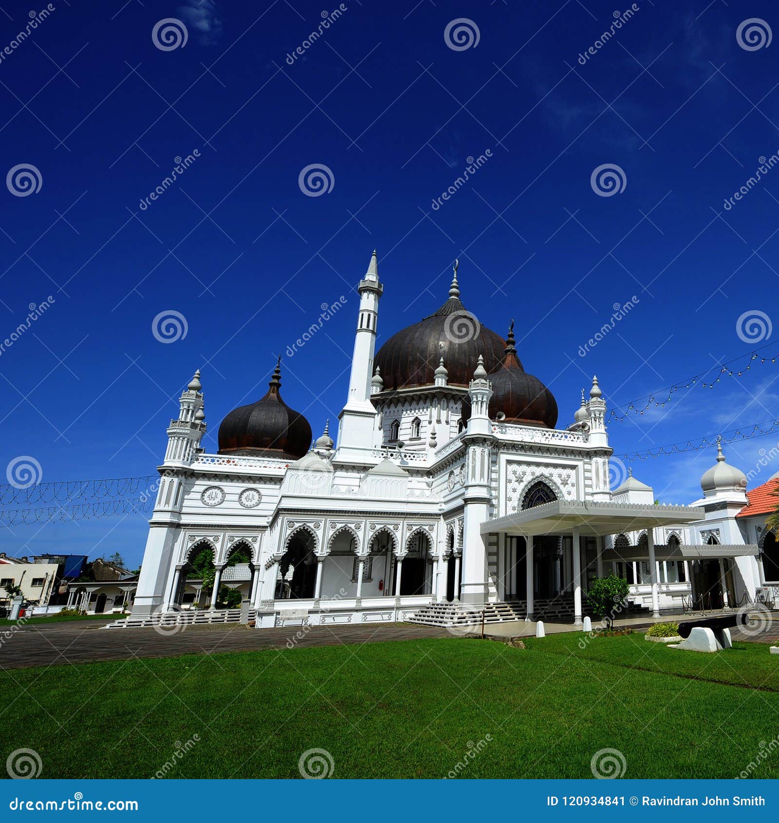 Zahir Mosque redactionele foto. Image of maleisië, moskees - 120934841