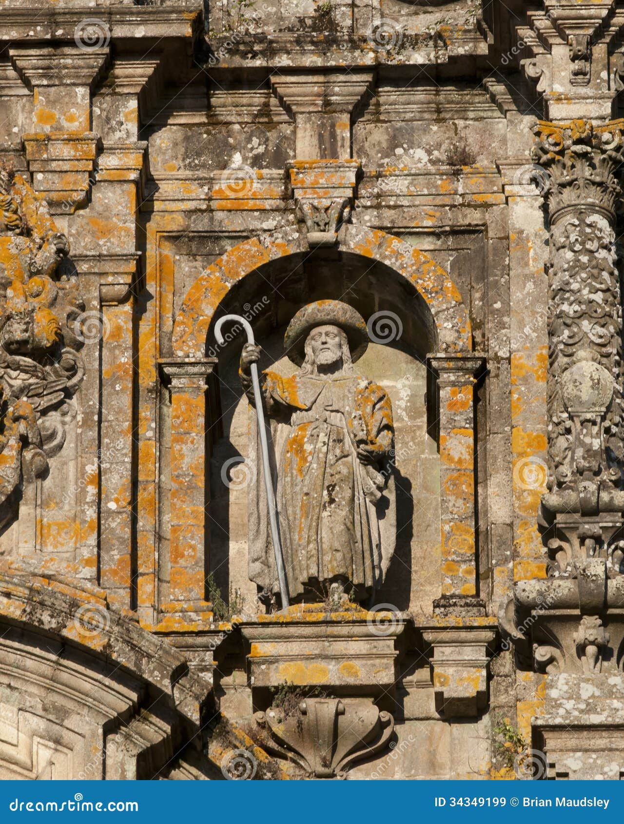 Zahl Von St James Als Pilger Stockbild - Bild von berühmt, stadt: 34349199