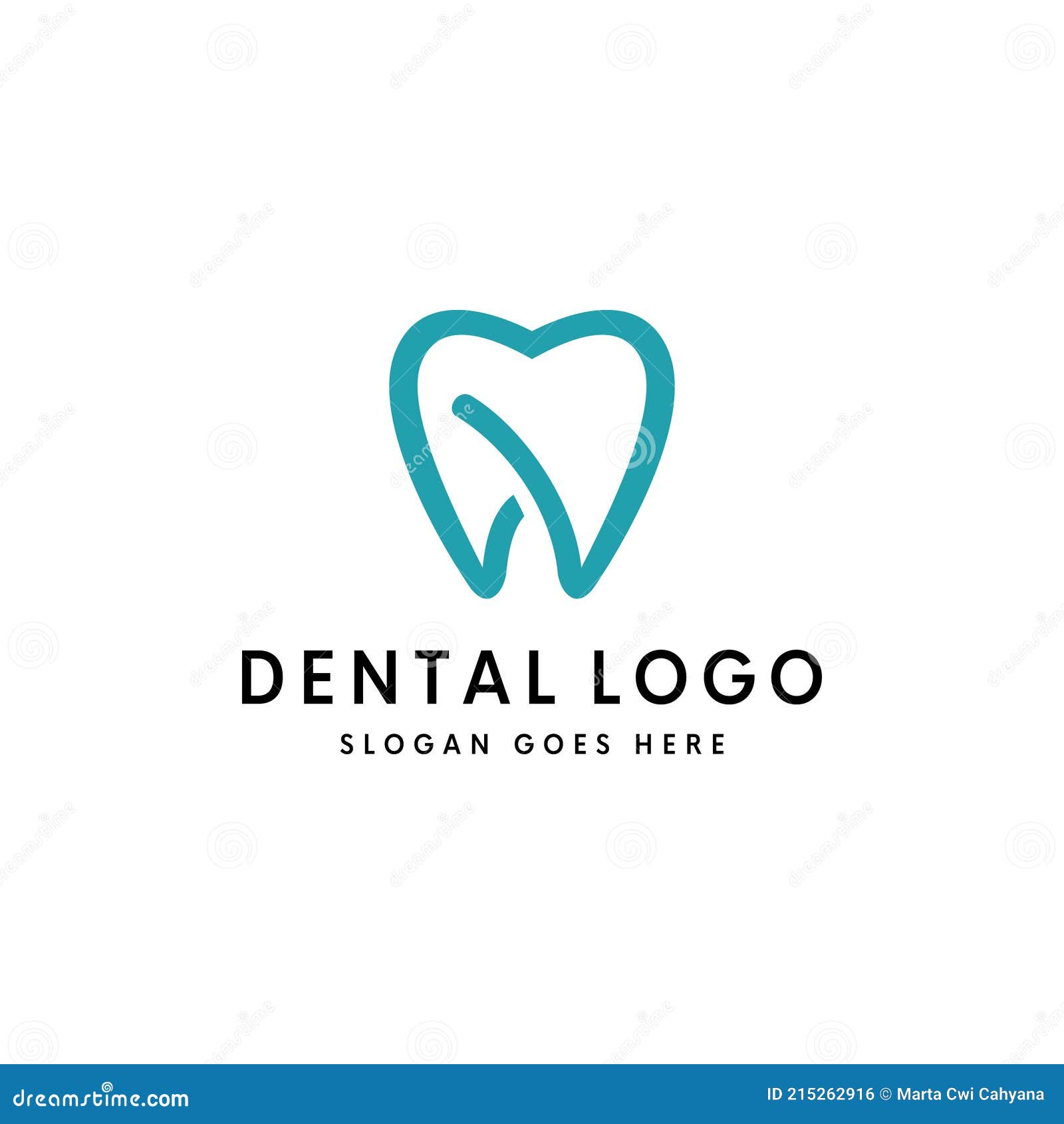 Zahn-Logo-Vektor vektor abbildung. Illustration von menschlich - 215262916