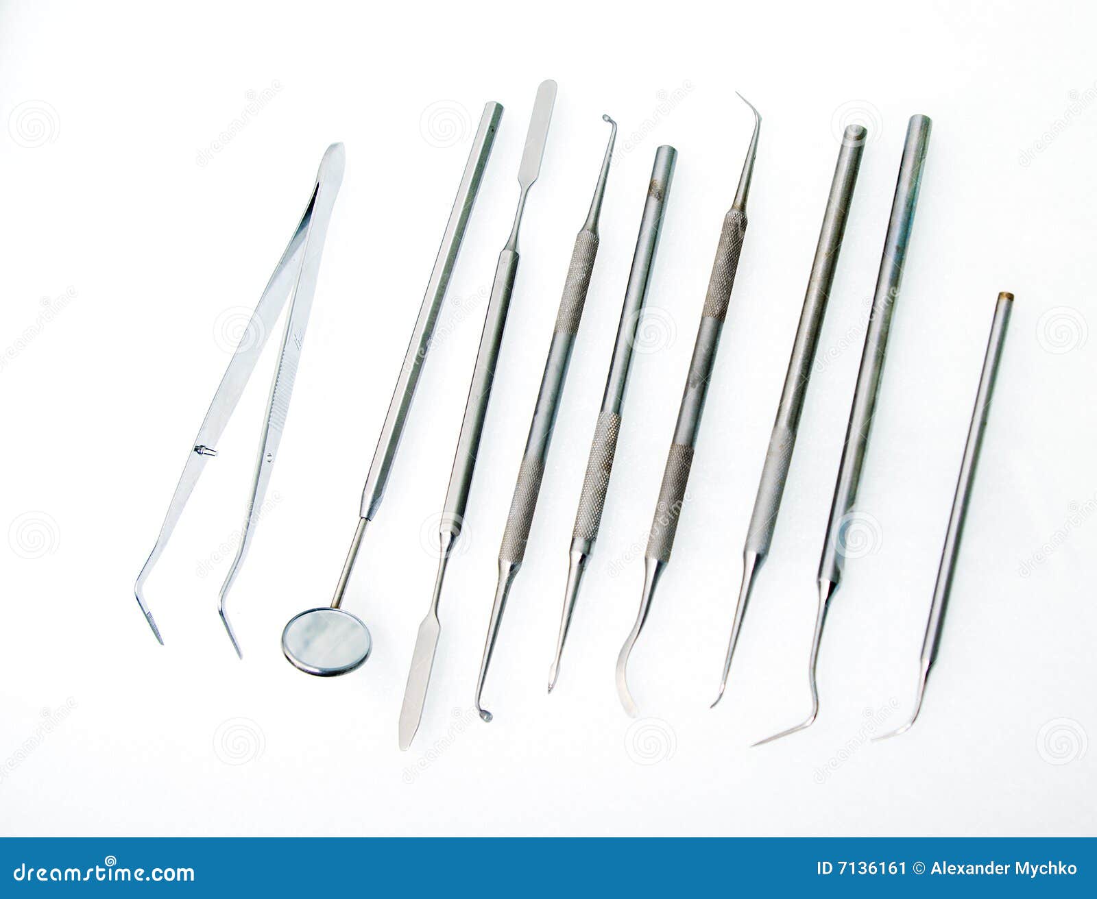 Zahnmedizinisches Instrument. Stockbild - Bild von stahl, chirurgisch ...